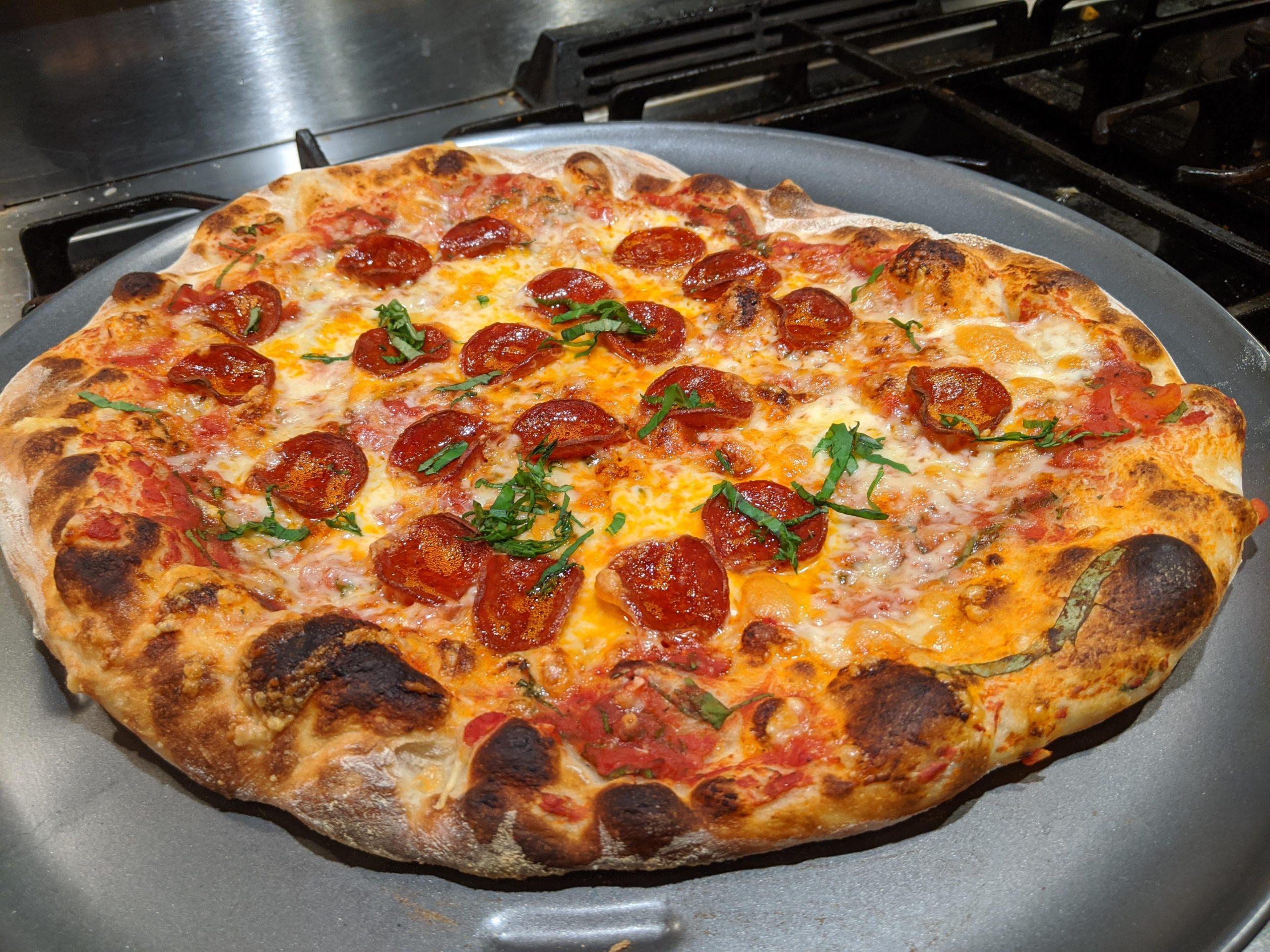 Greasy little pep cups - baking steel at 500° - Dining and Cooking