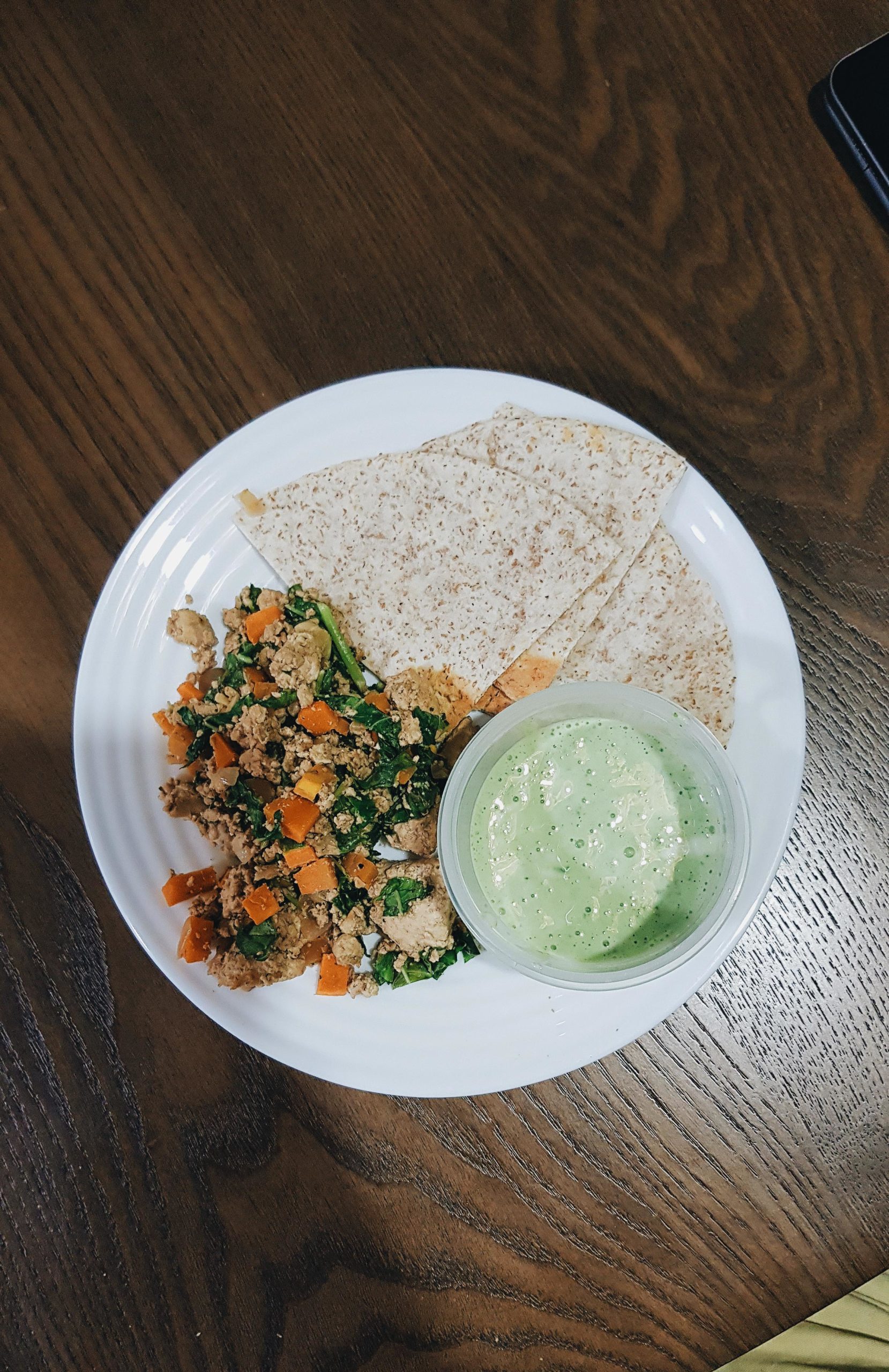 160 kcal tofu tortilla = 👌 snack - Dining and Cooking