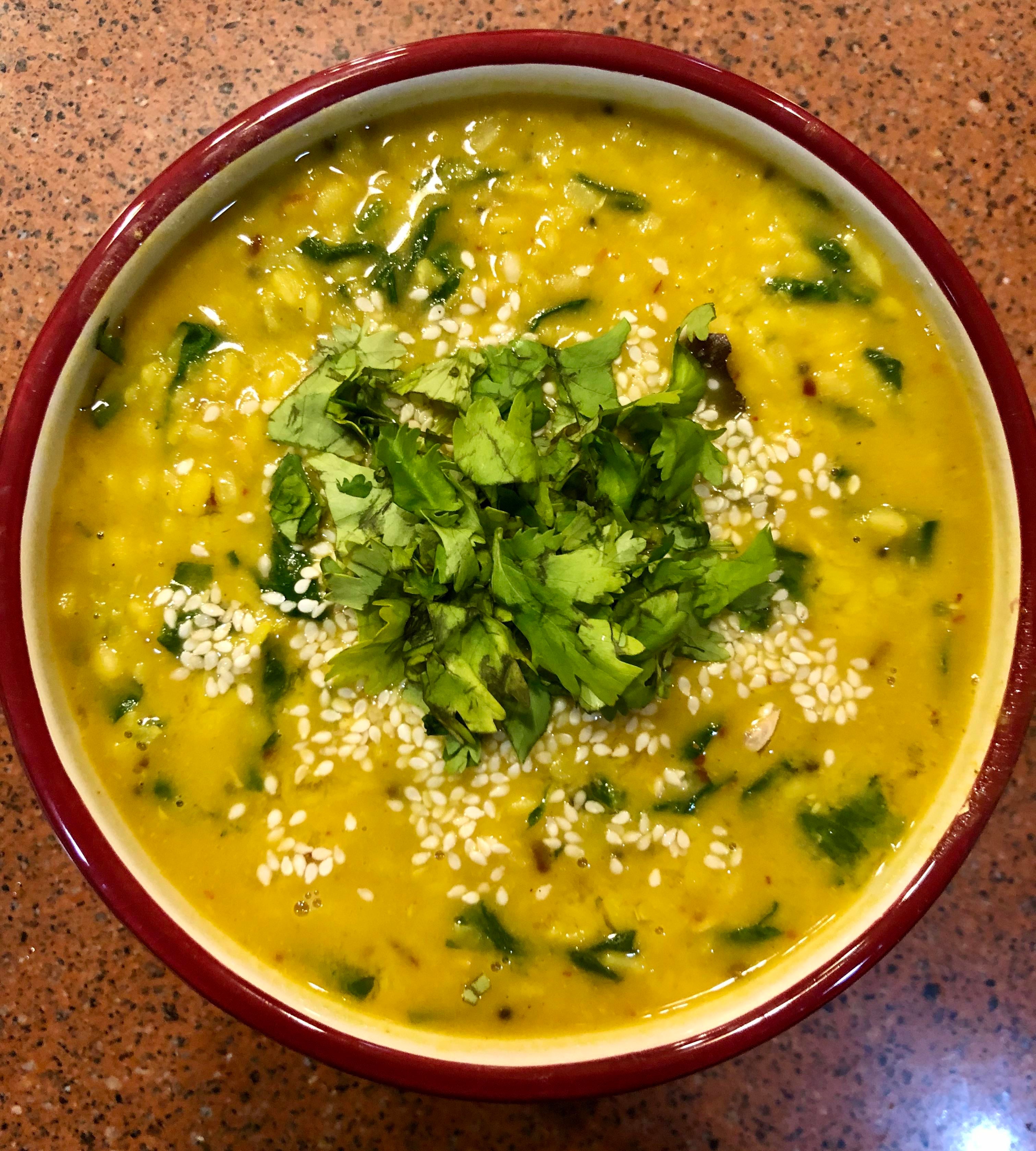 Moong Palak Daal by Vegan Richa (her Indian Cooking Cookbook!) - Dining ...
