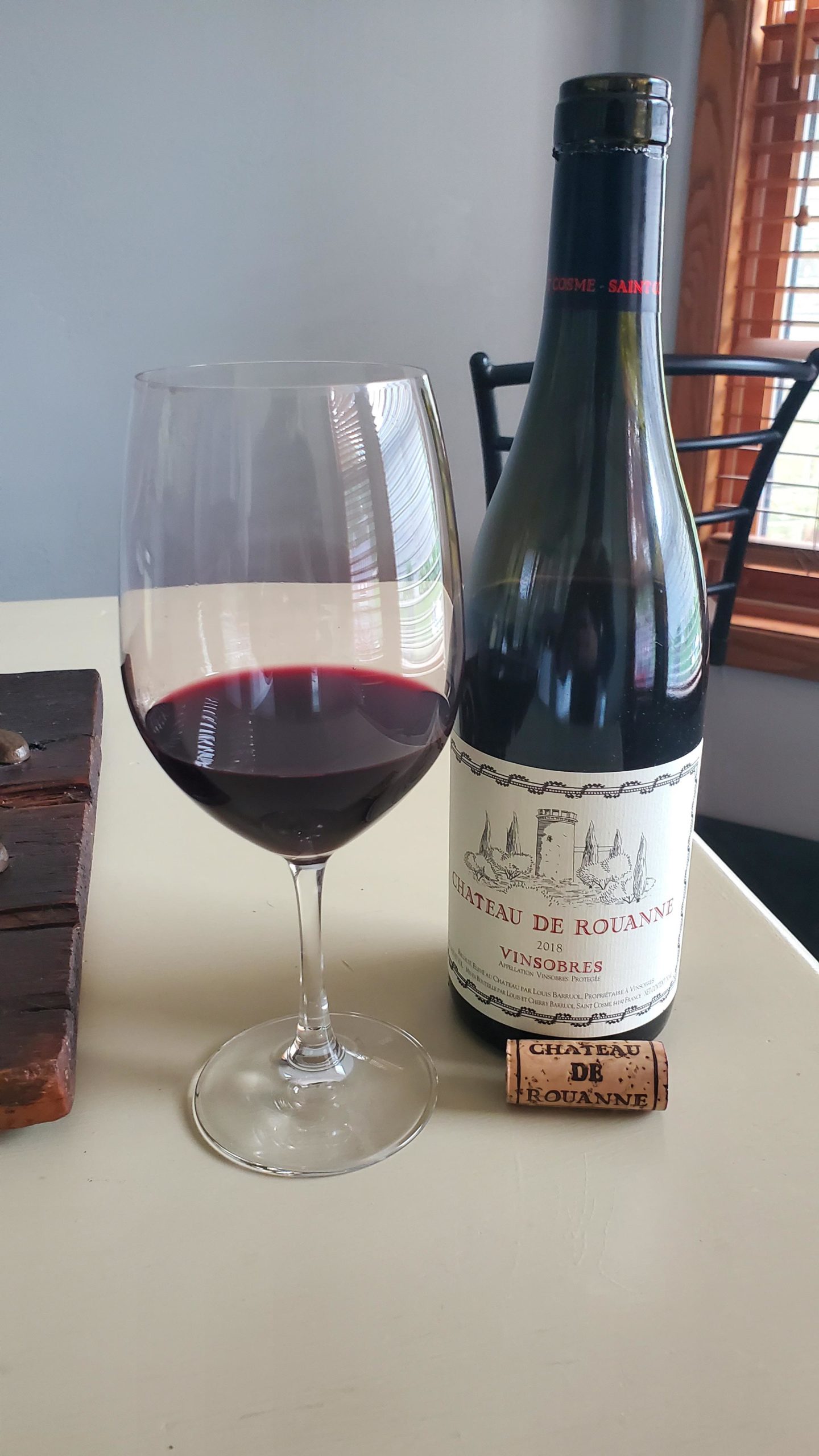 Chateau de Rouanne Vinsobres 2018 - Dining and Cooking