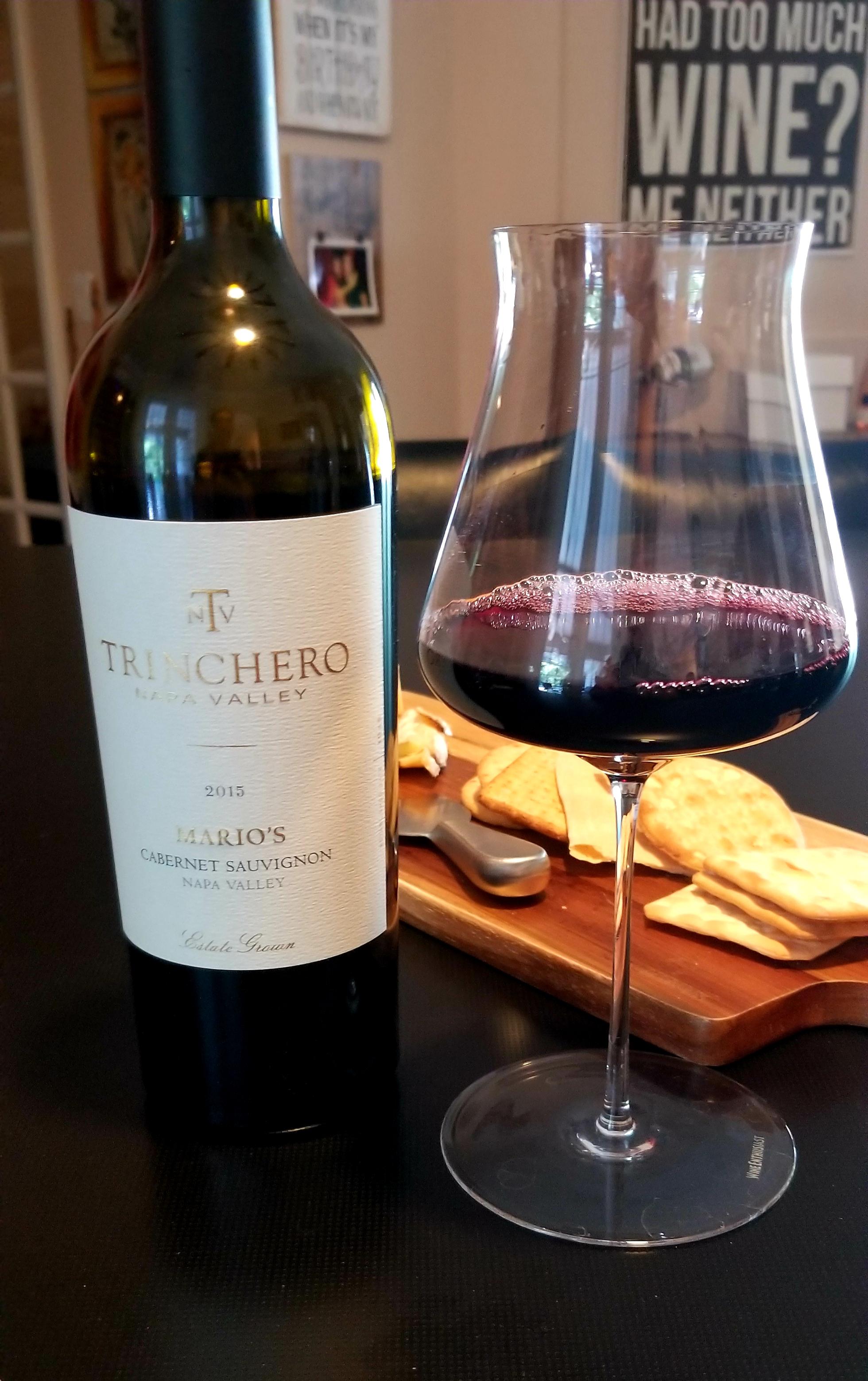 Trinchero Winery Mario's Napa Valley Cabernet Sauvignon 2015 ...