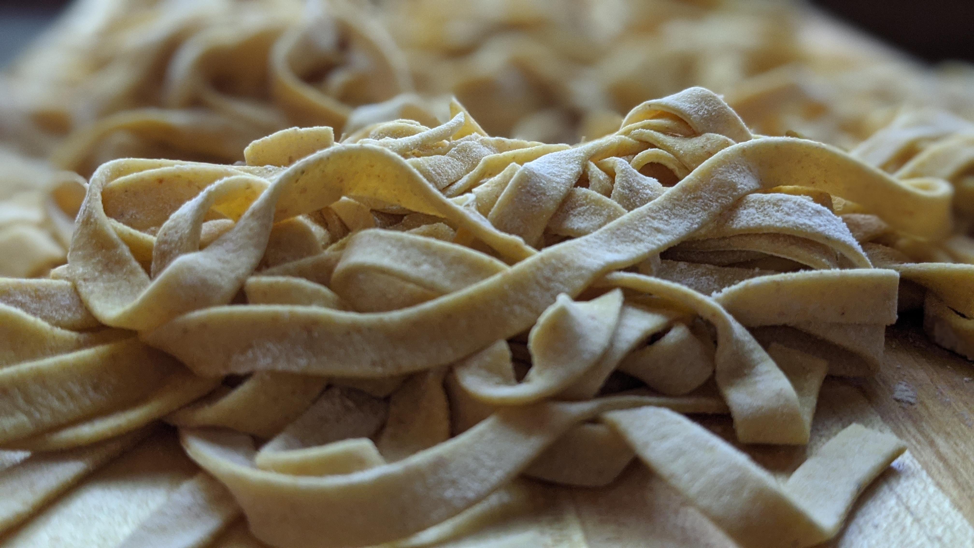 Fettuccine. 10% Whole Wheat, 10% Semolina. - Dining and Cooking