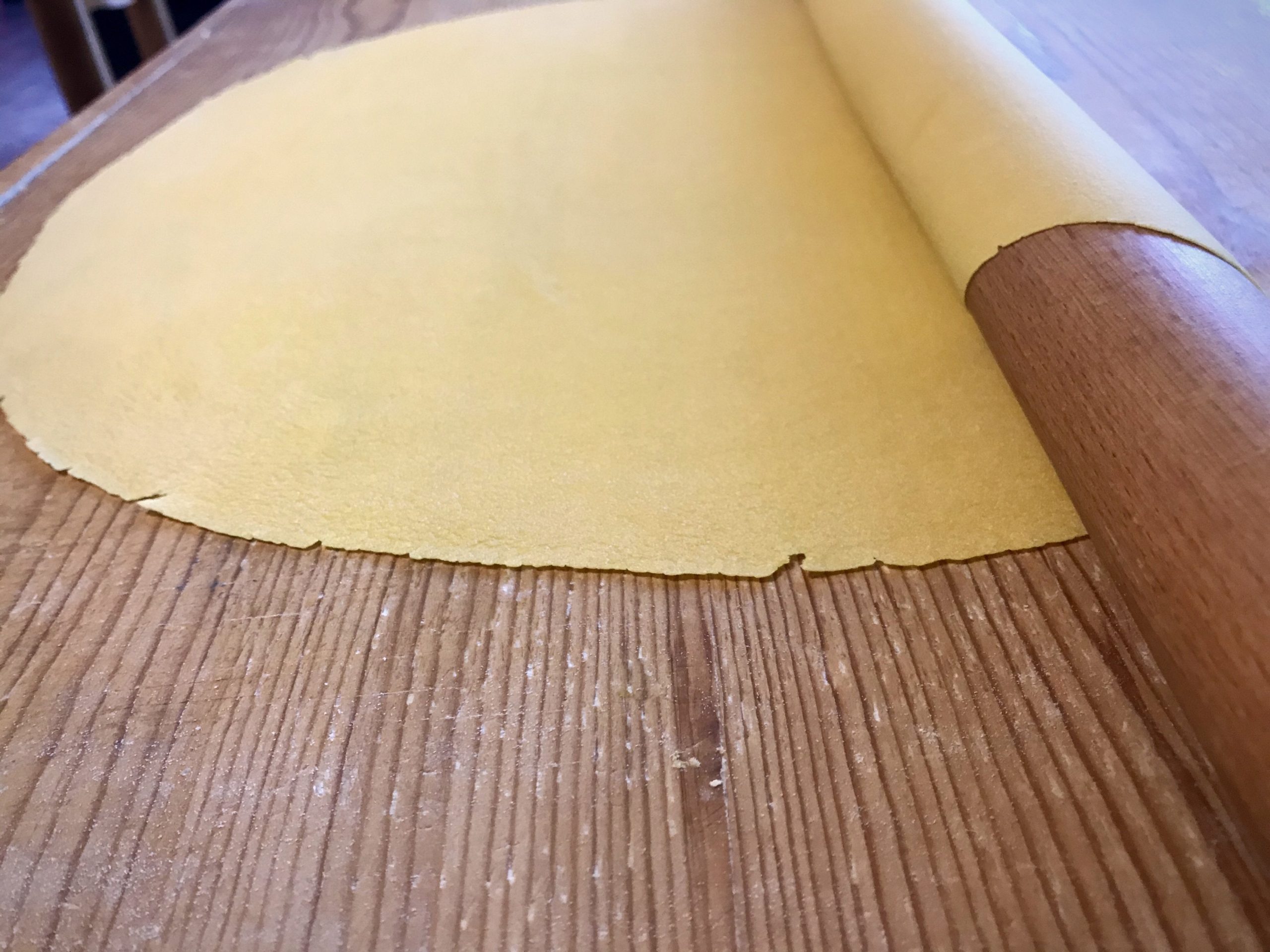 Rigatoni with feta sauce, egg, garlic and red pepper flakes - Dining ...