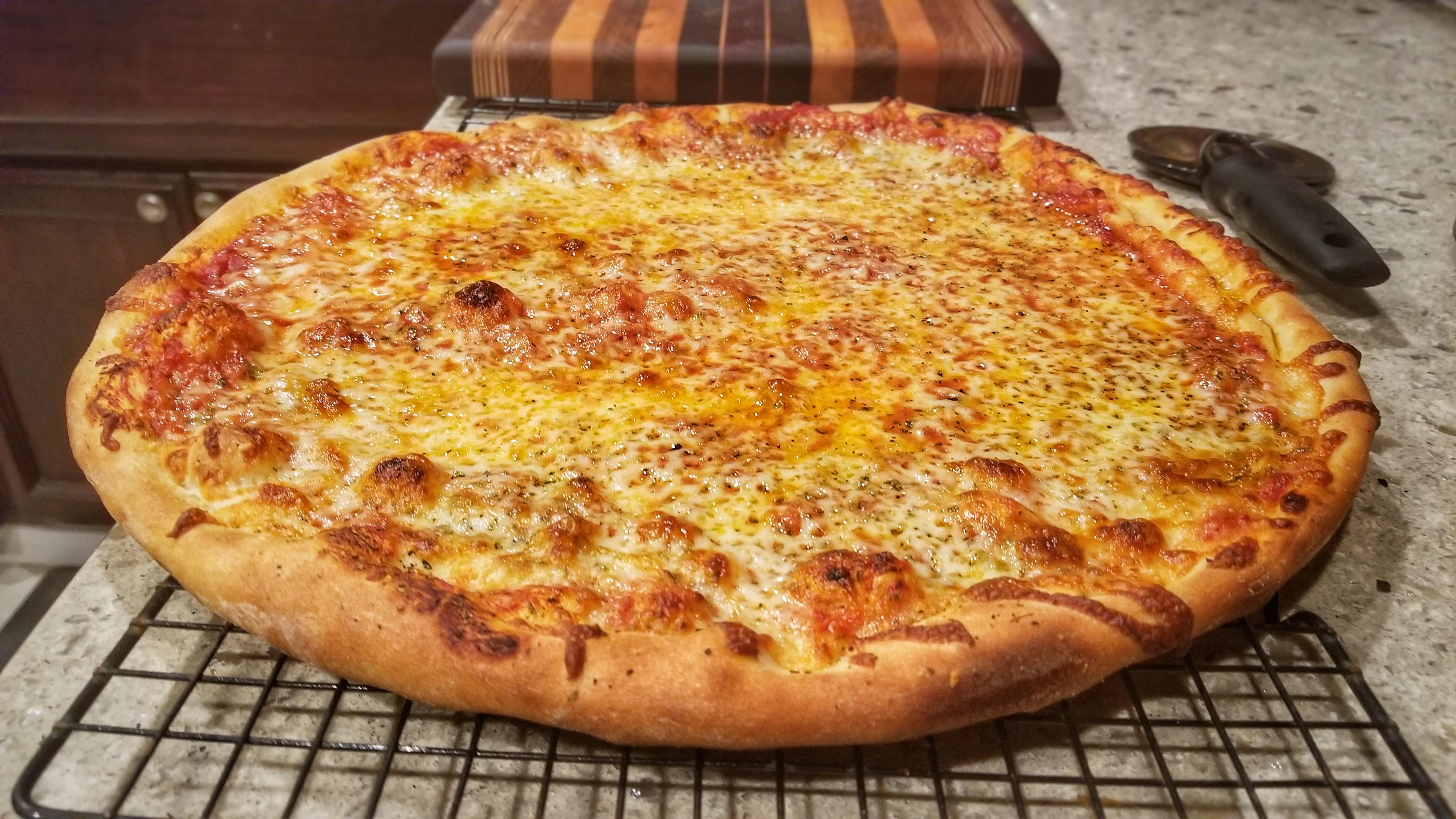 Classic cheeser, NY-style. - Dining and Cooking