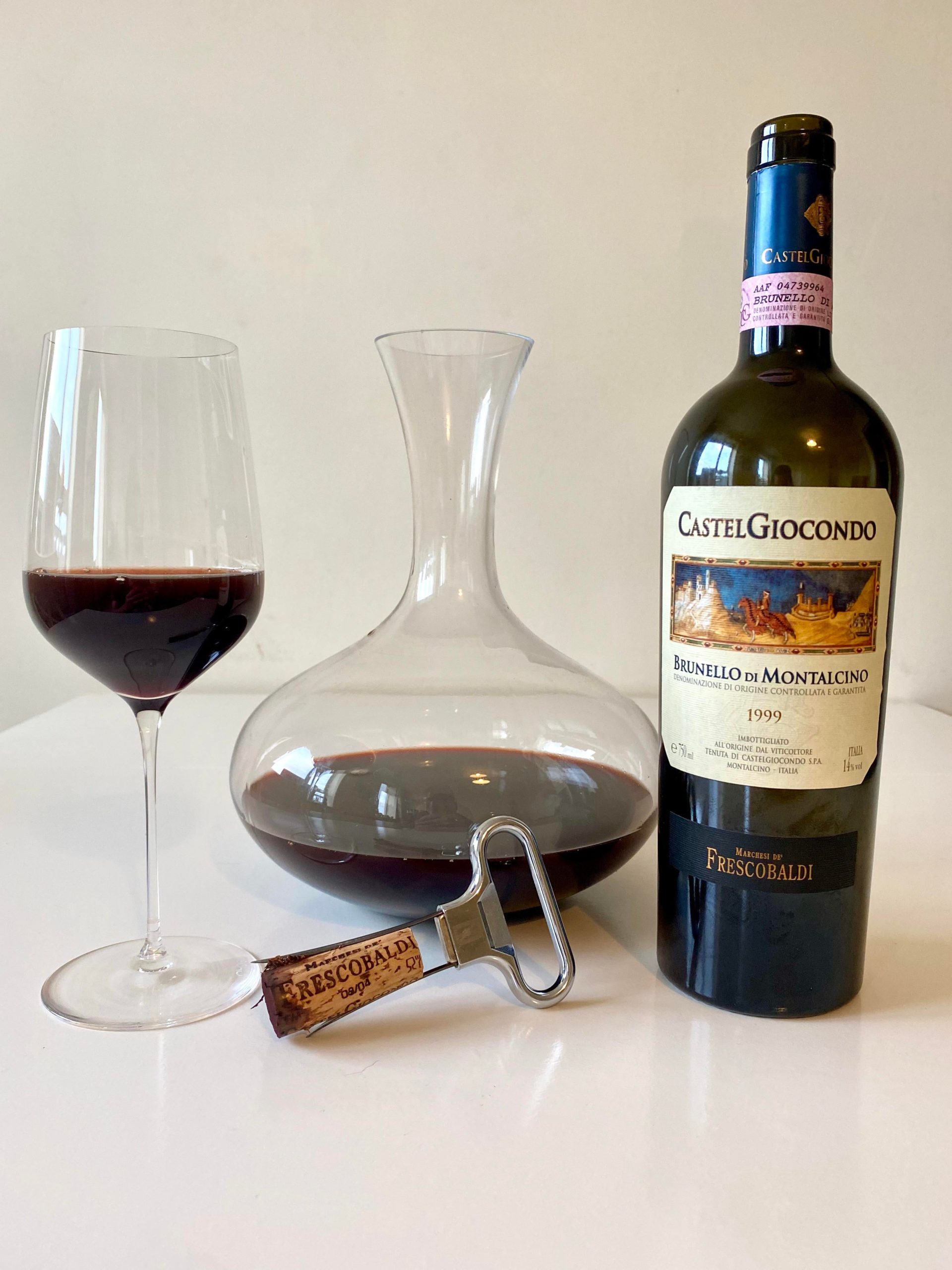 Frescobaldi Tenuta CastelGiocondo Brunello di Montalcino 1999 - Dining ...
