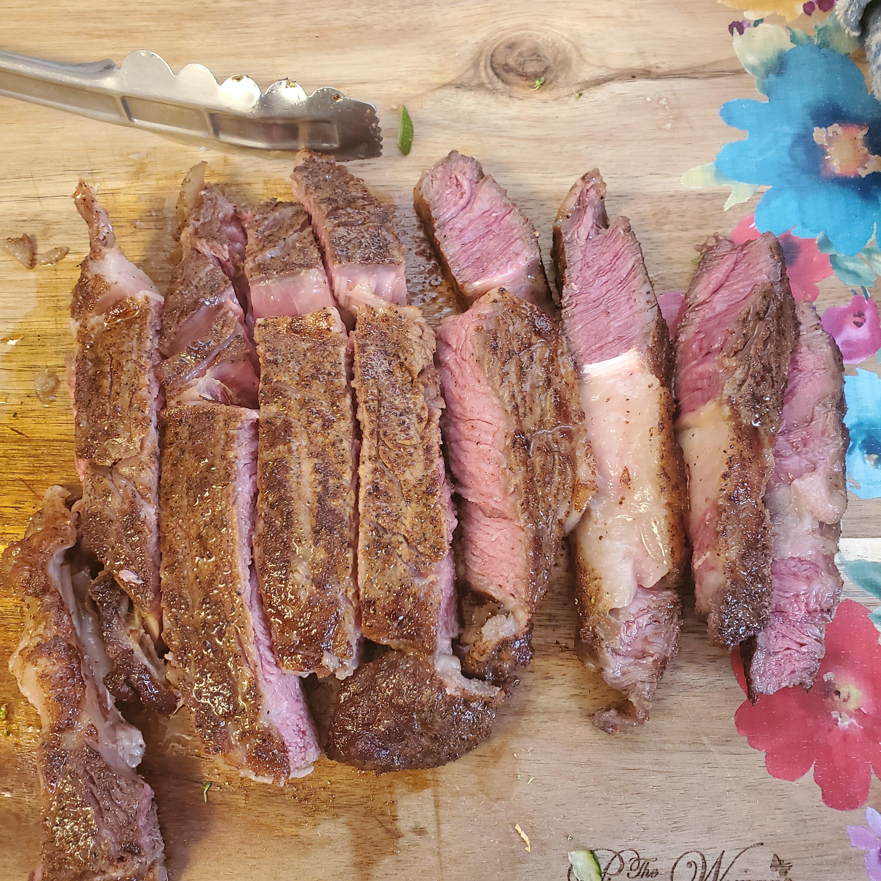 Reverse Seared Cajun ribeye - Dining and Cooking