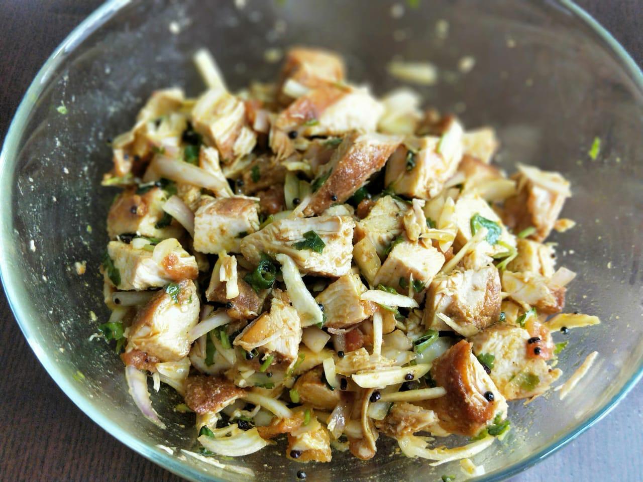 Nepali style Chickens Chhoila - Dining and Cooking