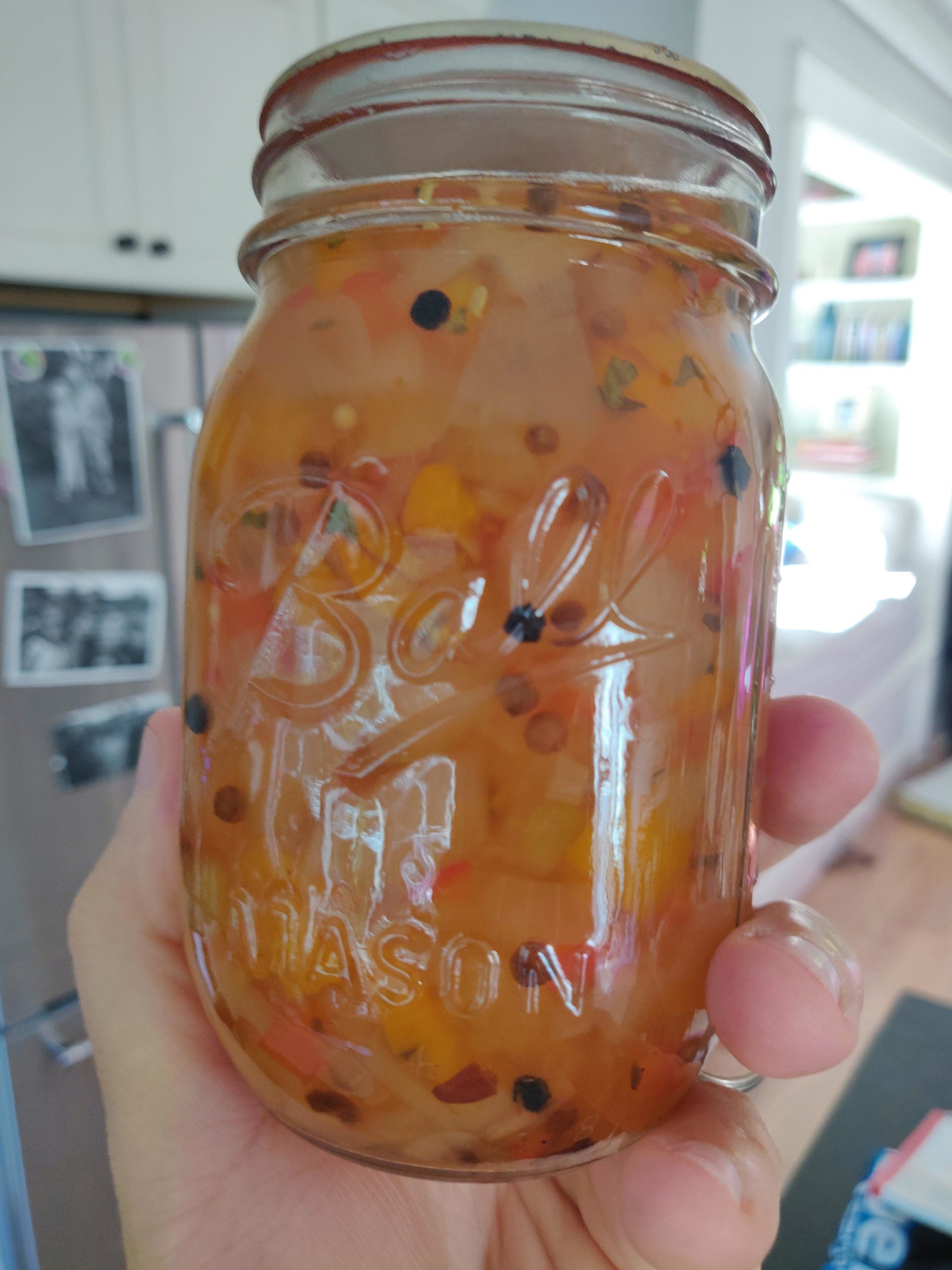 Sweet relish from huge yellow cucumbers - Dining and Cooking