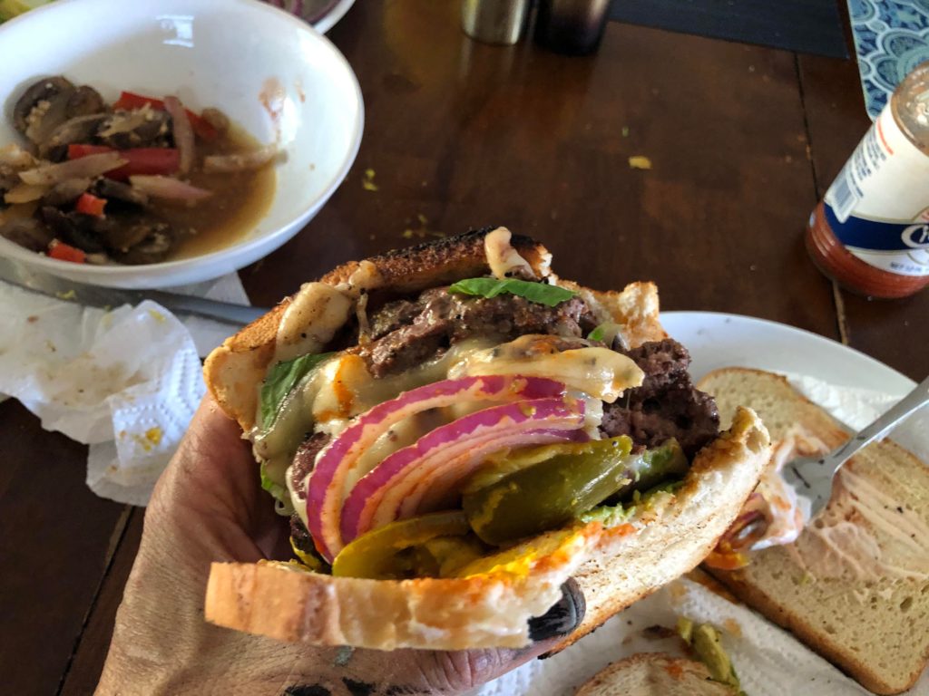 My double angus burger... - Dining and Cooking