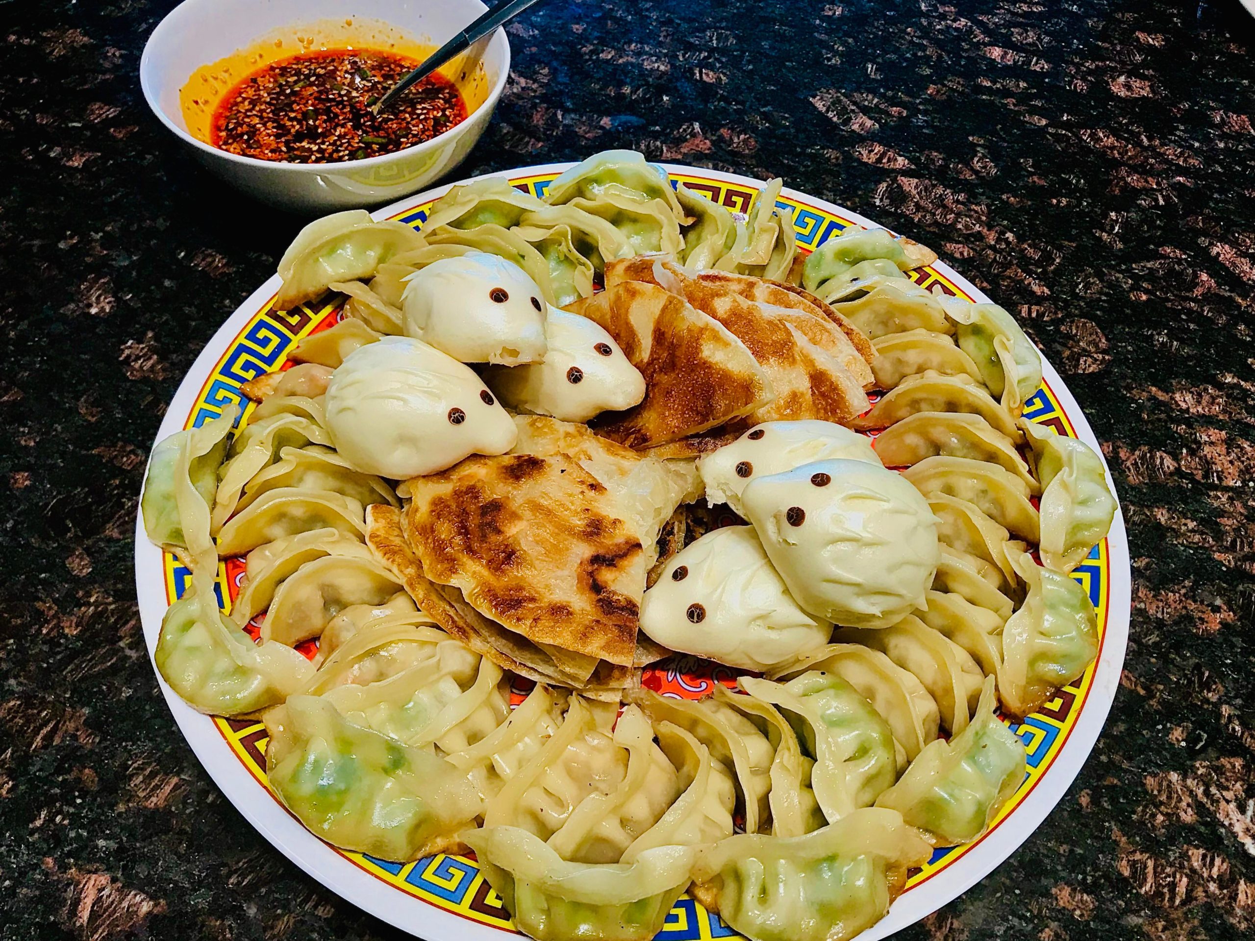 Missing the dim sum cart experience - so I made a platter for myself ...