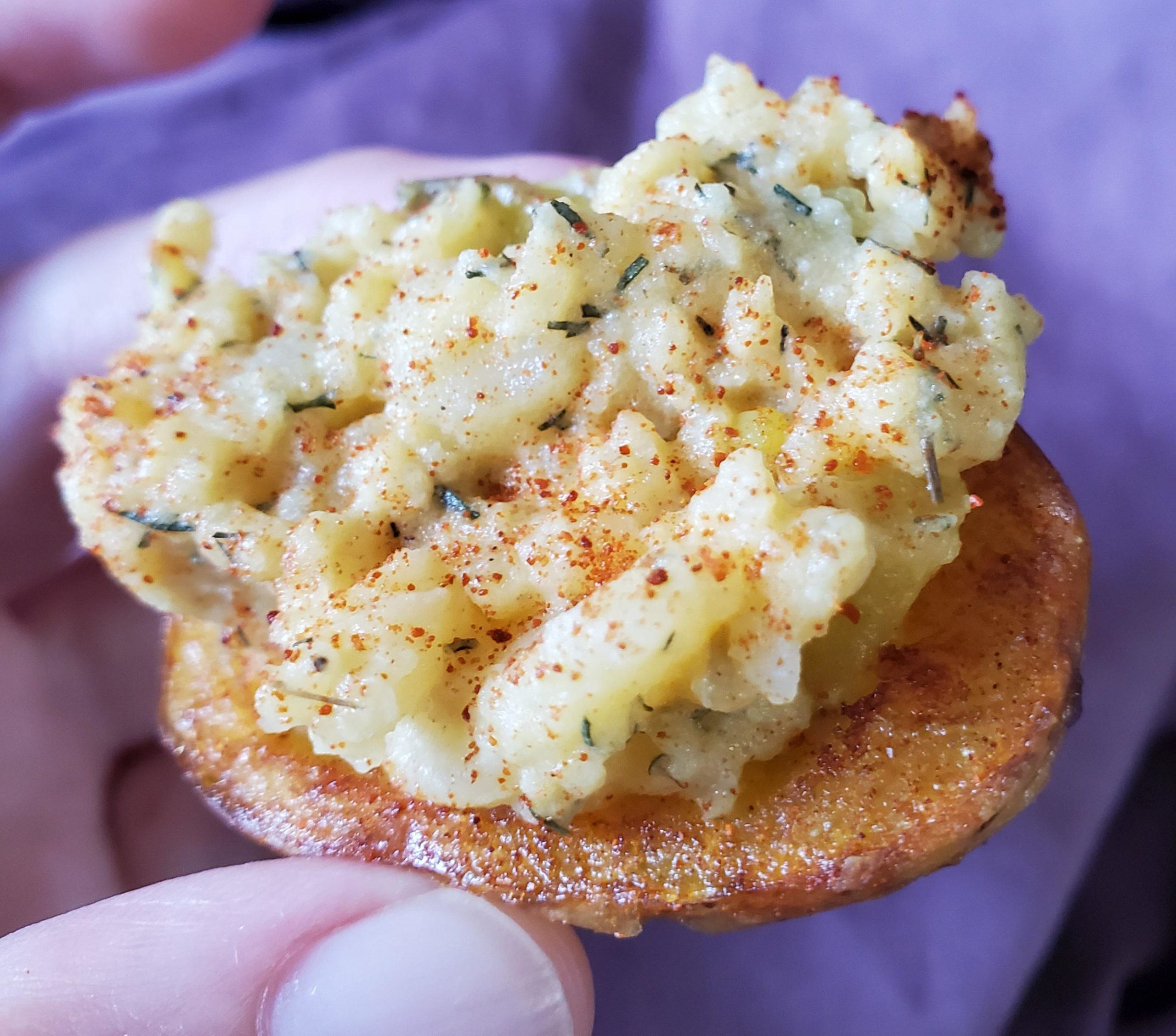 Deviled potatoes 🥔 😋 👹 - Dining and Cooking