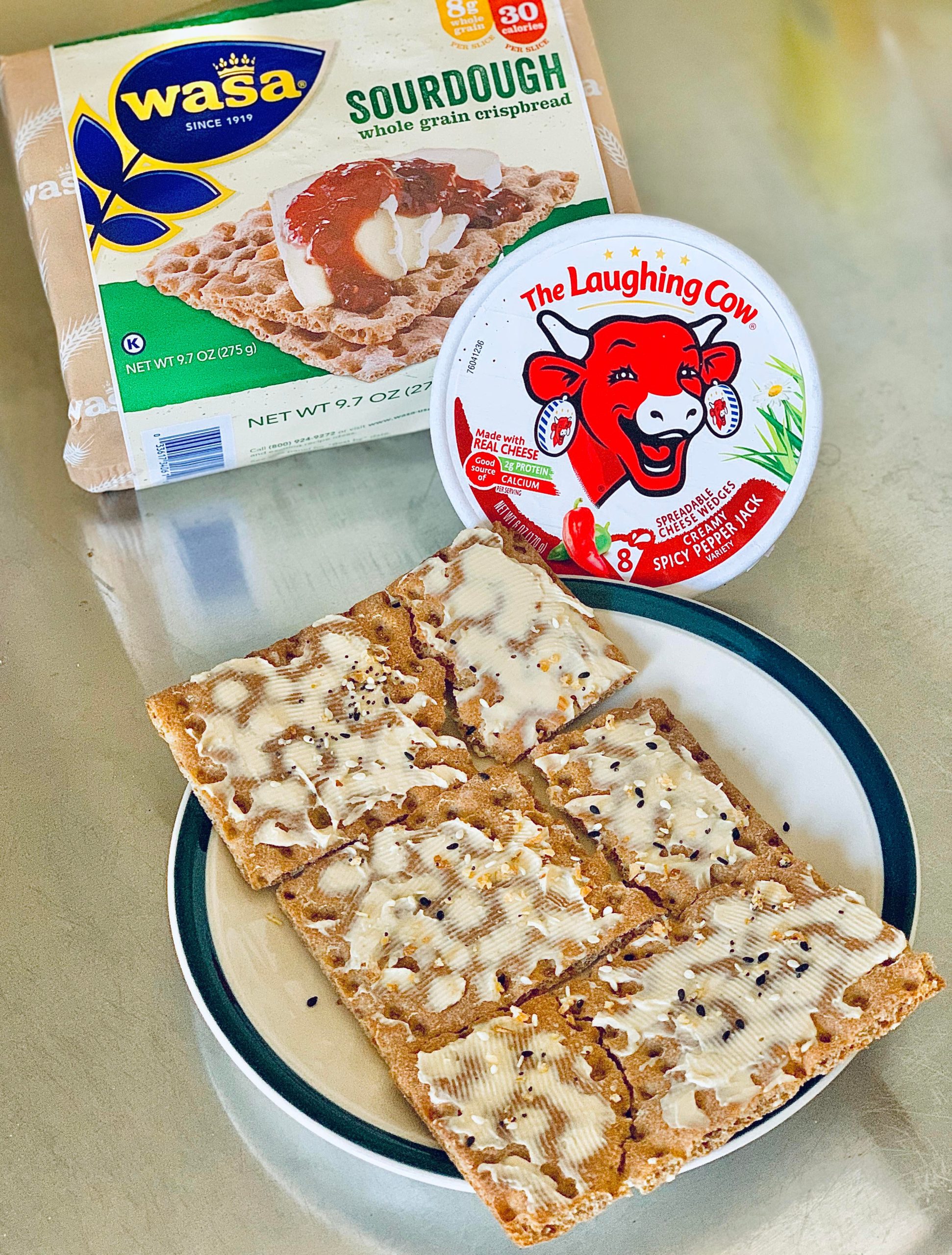 Always the reliable 120-calorie snack. Wasa and Laughing Cow makers ...
