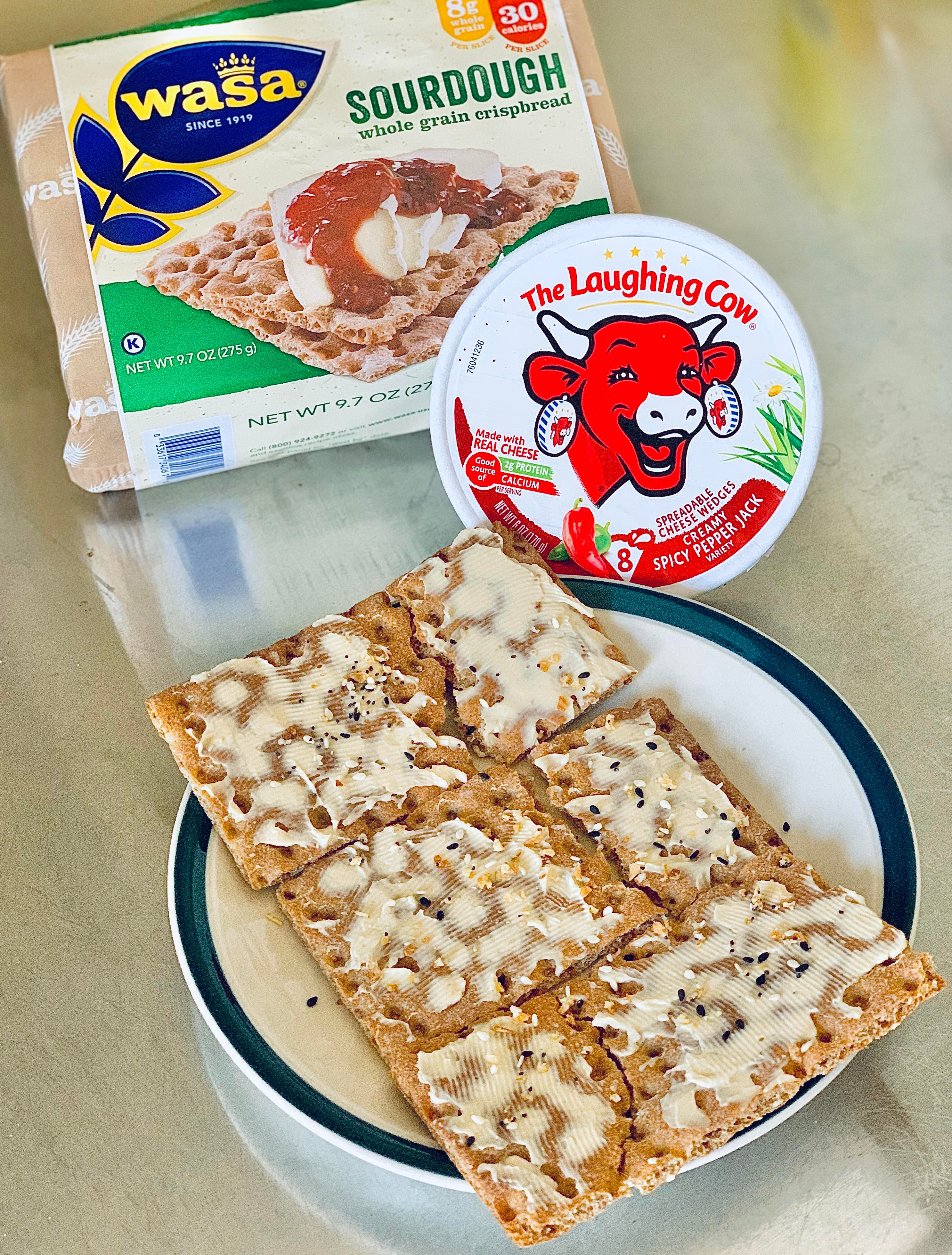 Always the reliable 120-calorie snack. Wasa and Laughing Cow makers ...