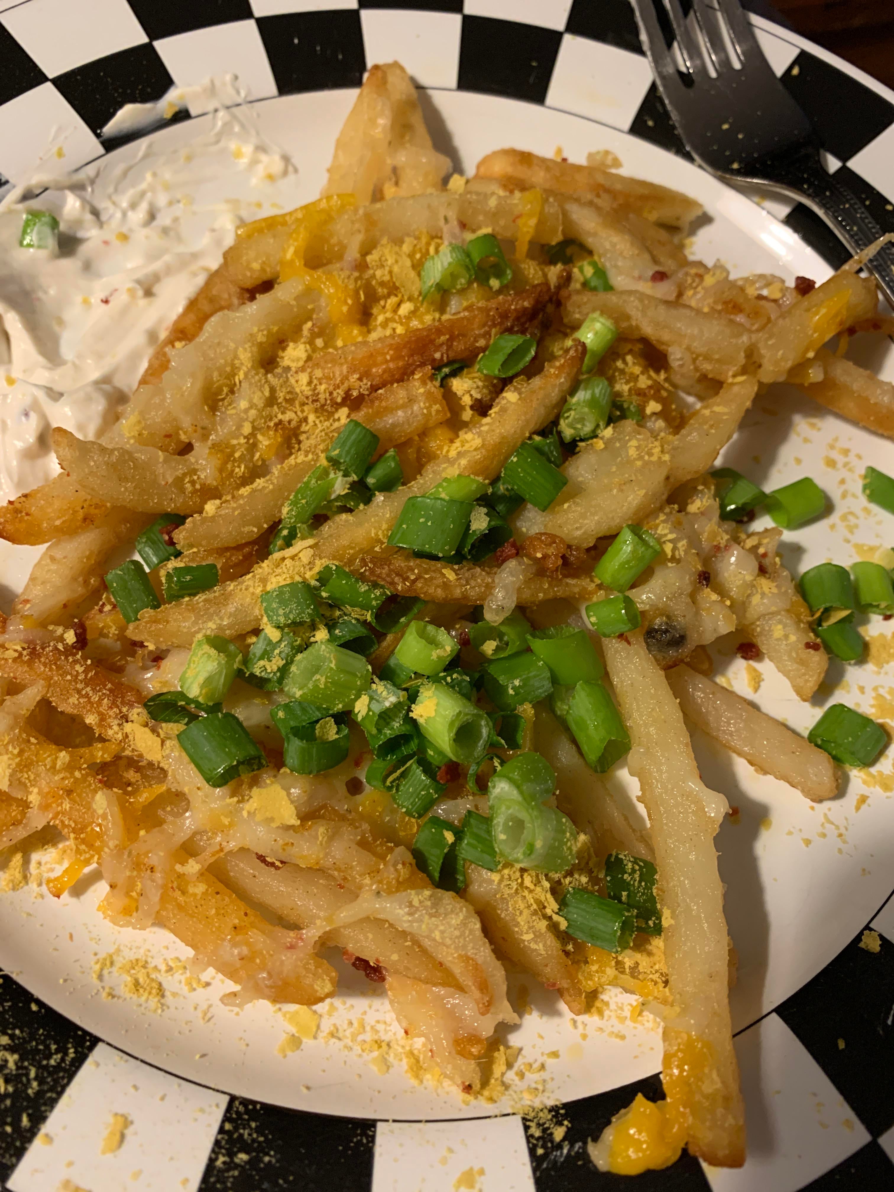 What’s your favorite “weird” topping for loaded fries? I’m feeling ...