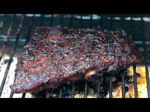 How to Cook BBQ Pork Ribs | Trini Style | Pellet Grill - Dining and Cooking