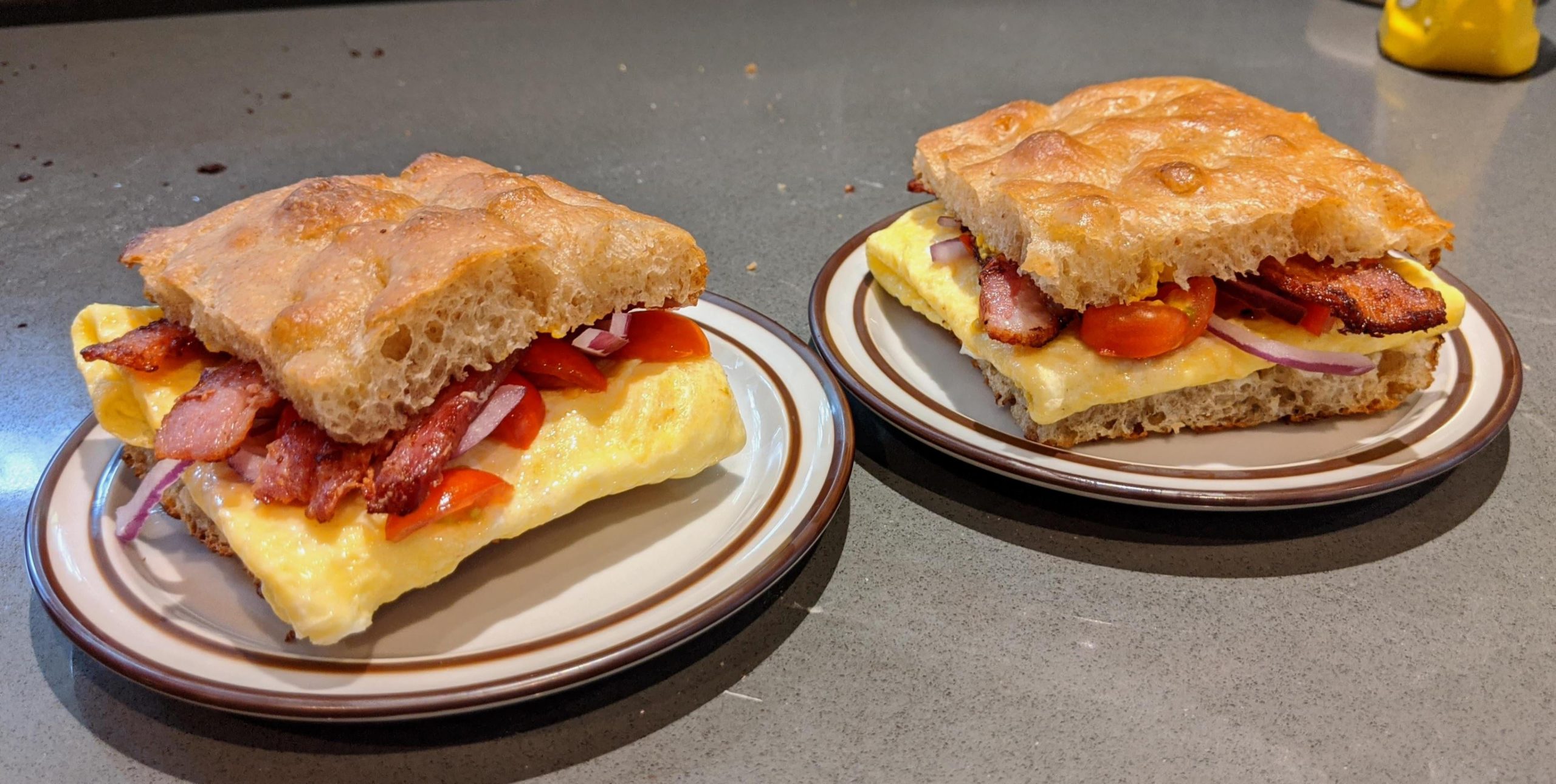 Bodega-Style Breakfast Sandwich on Focaccia - Dining and Cooking