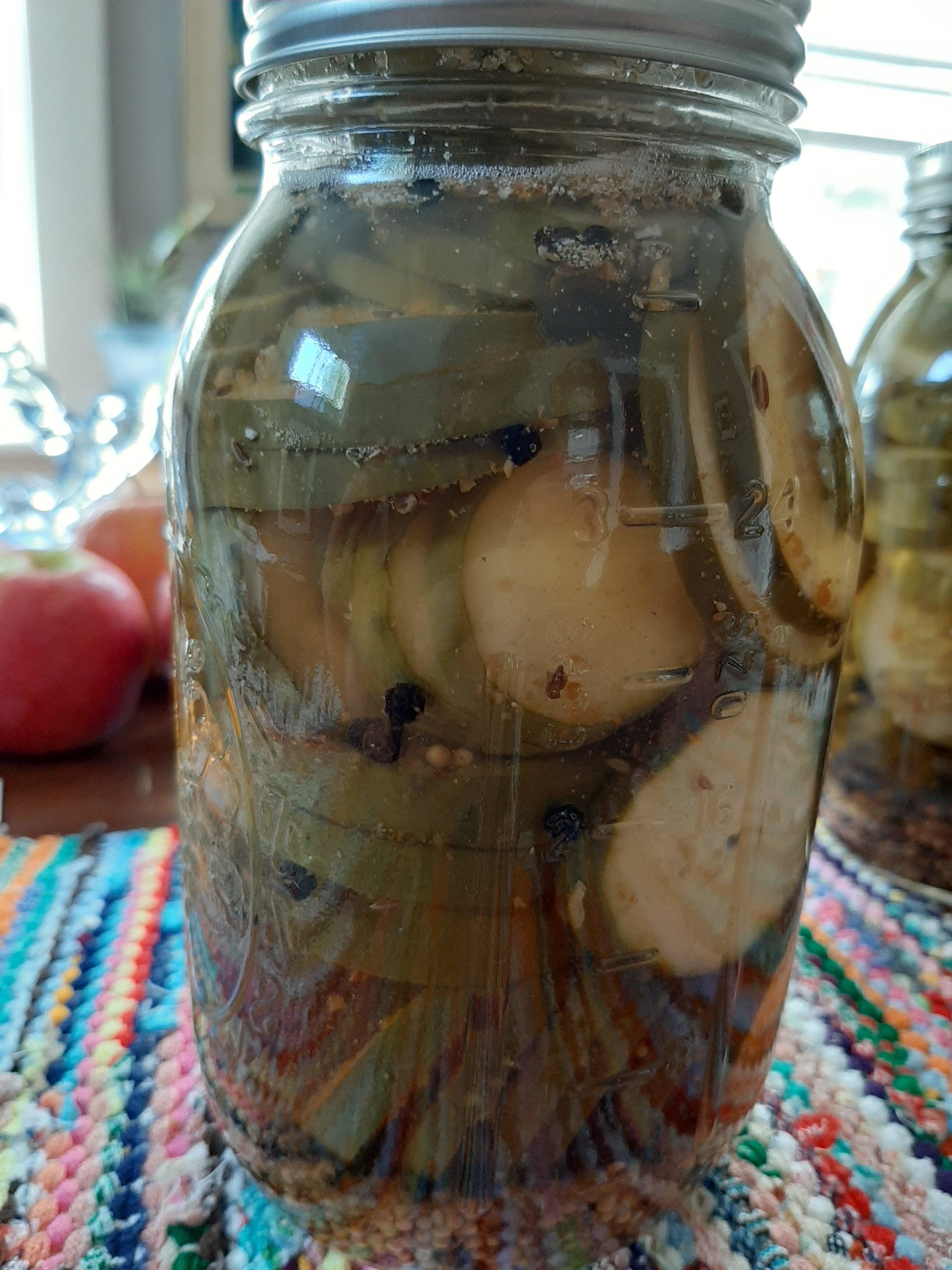 Are small bubbles at the top of my pickles a bad sign? - Dining and Cooking