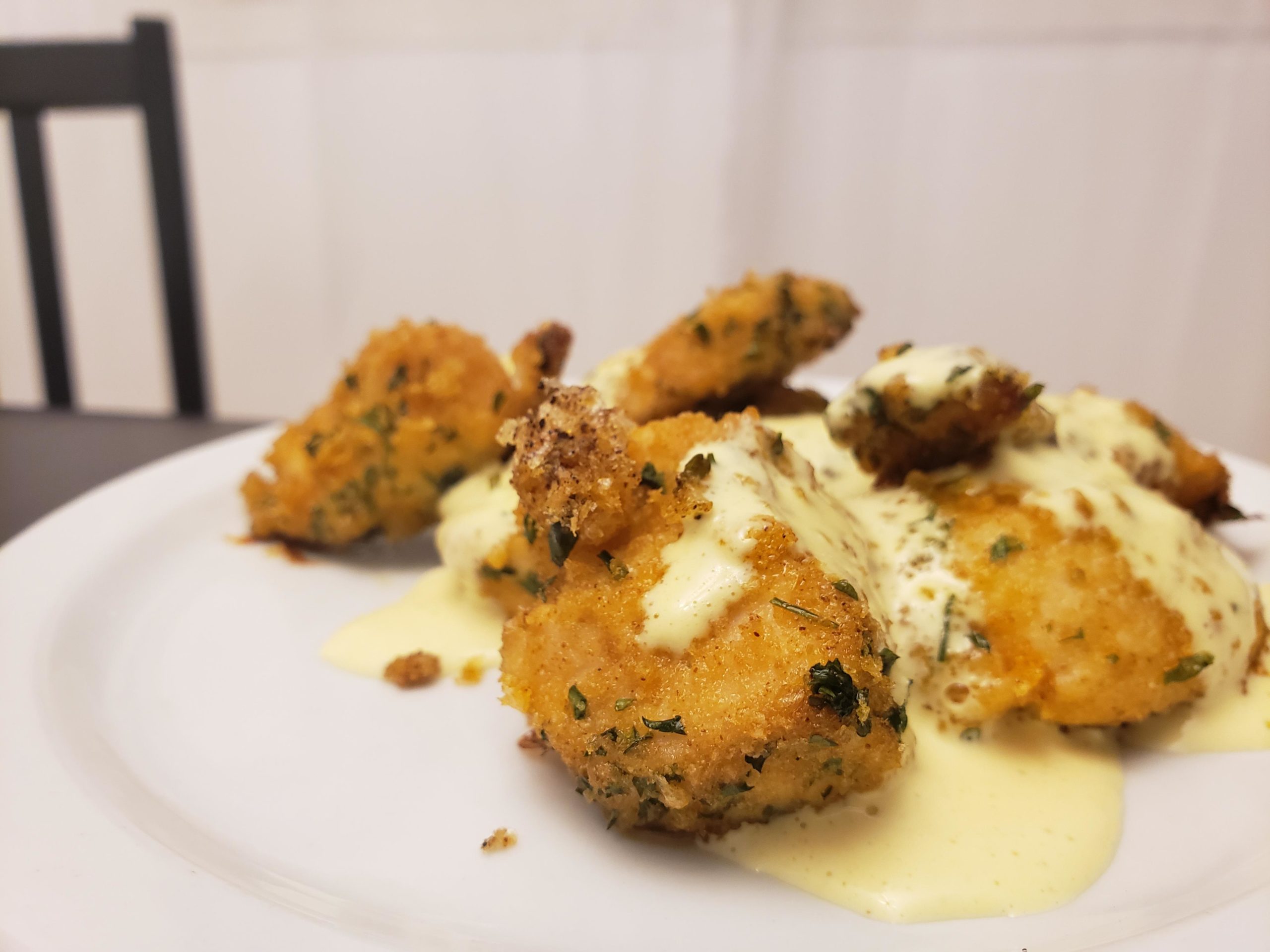 Pork rind crusted chicken tendies - Dining and Cooking