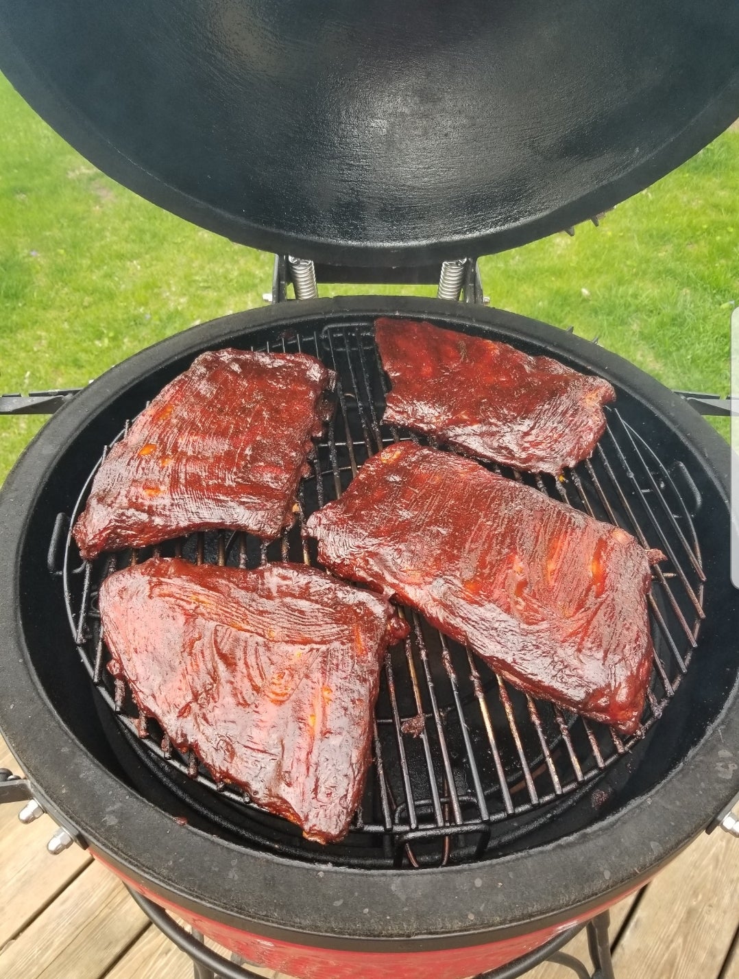 Smoked baby back ribs - low and slow - Dining and Cooking