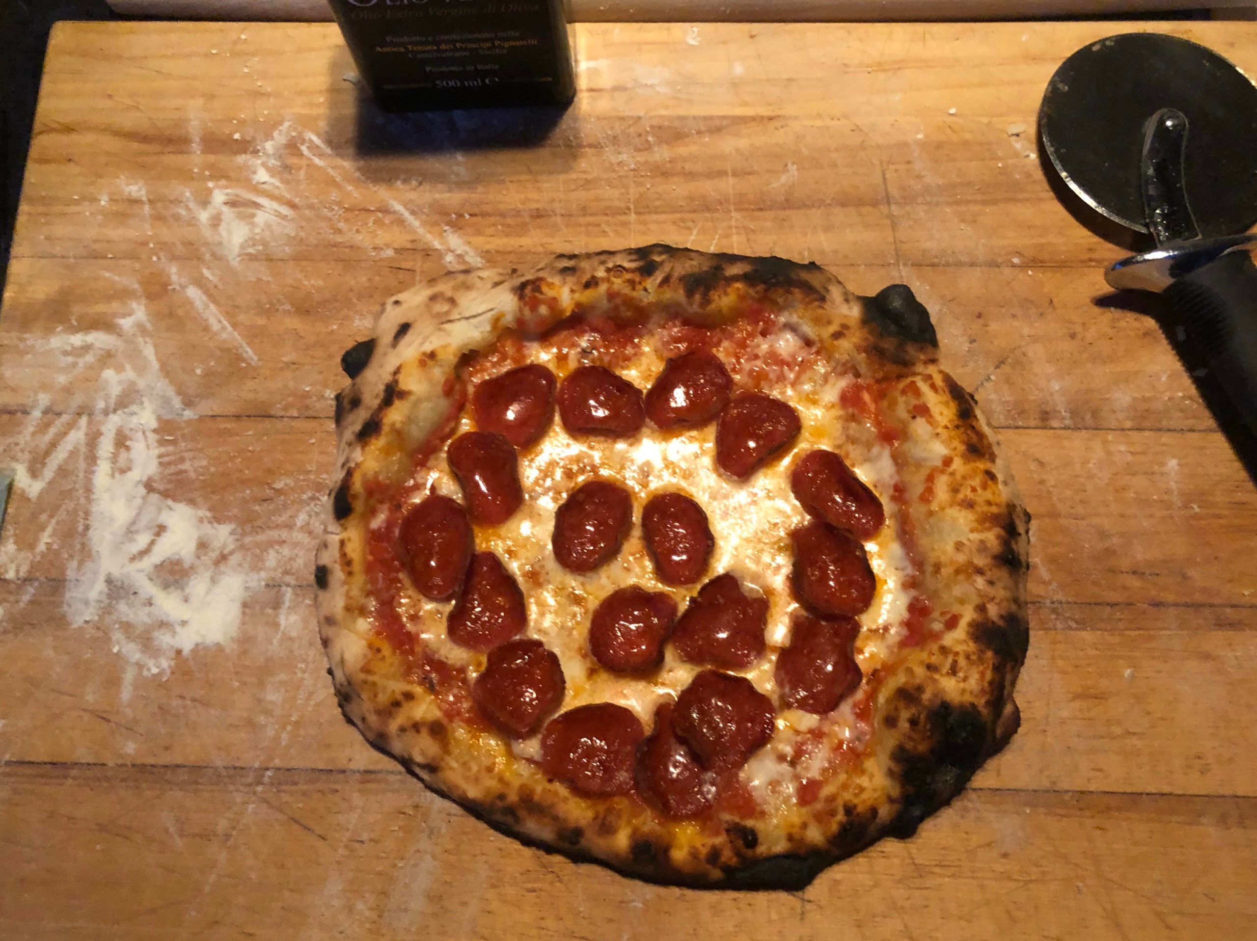 Pepperoni pizza 🍕 - Dining and Cooking