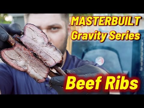 Masterbuilt Gravity Series Smoked Beef Ribs - Dining and Cooking