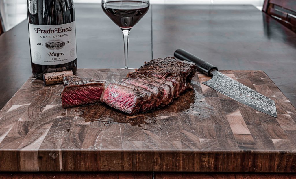 A 2lb cowboy ribeye from snake river farms. Reverse seared and then ...