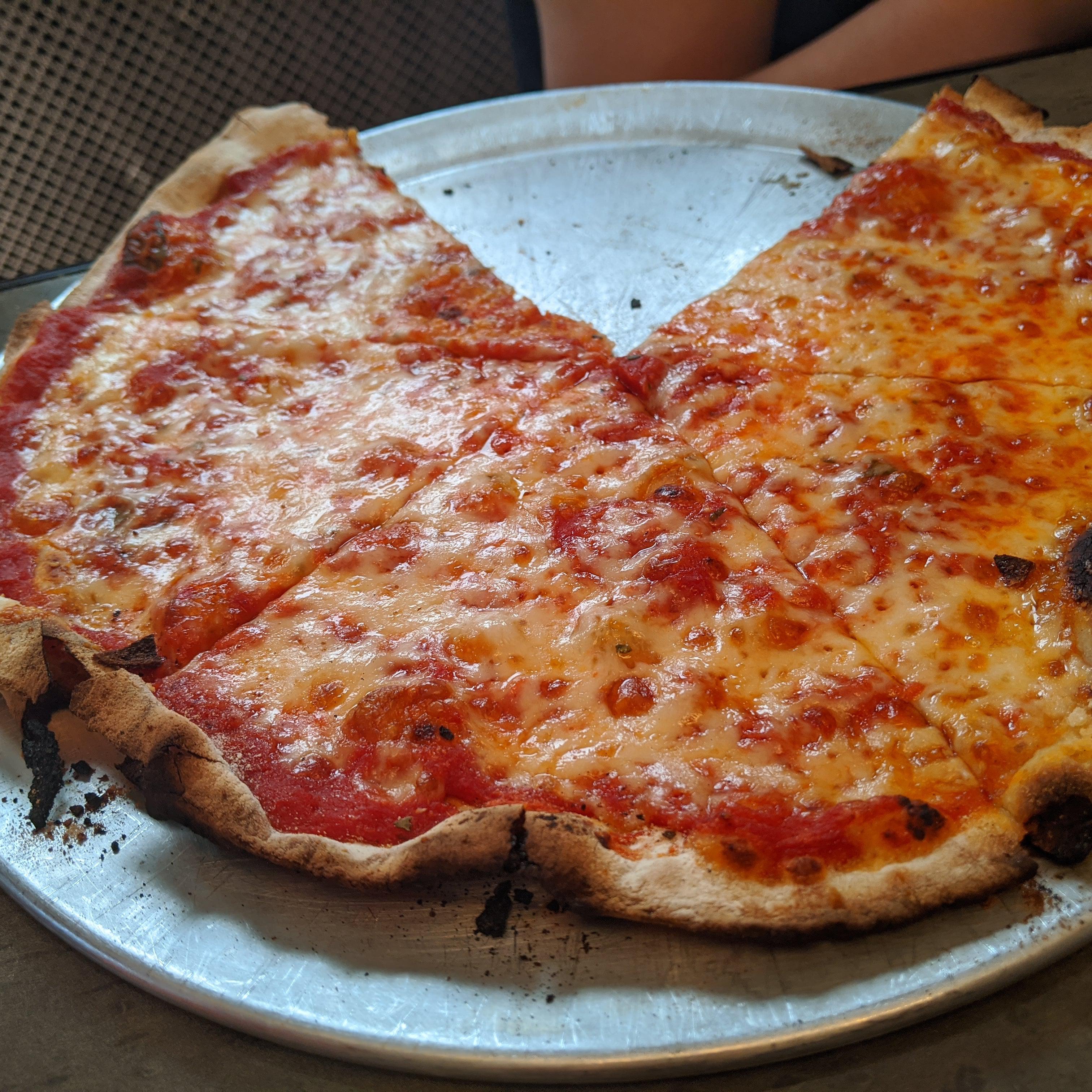 First attempt at Roman thin crust pizza! - Dining and Cooking