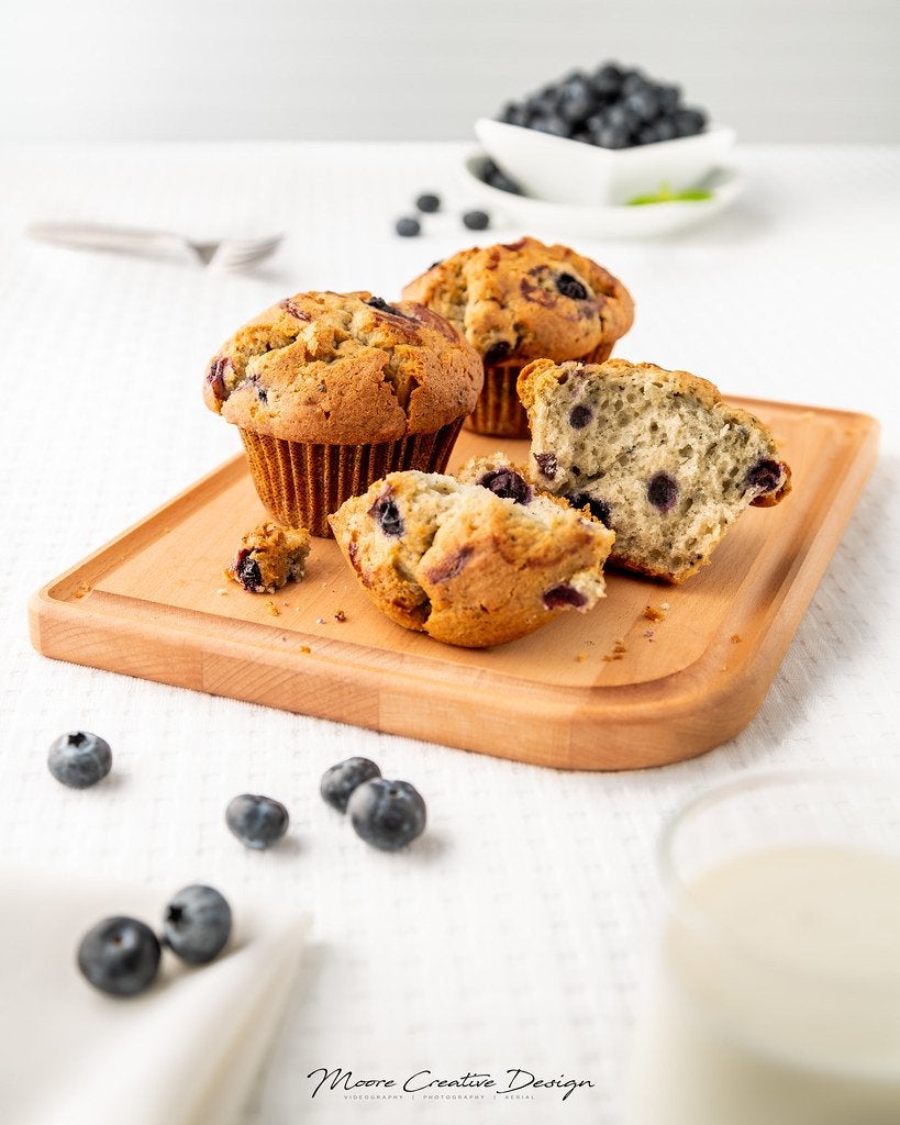 Blueberry Muffins - Shot this yesterday for a "shooting to a brief ...