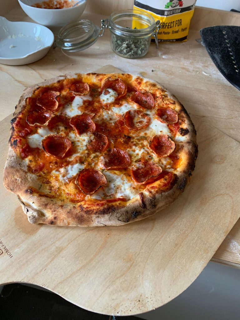 Pepperoni + Calabrian Chilis - Dining and Cooking