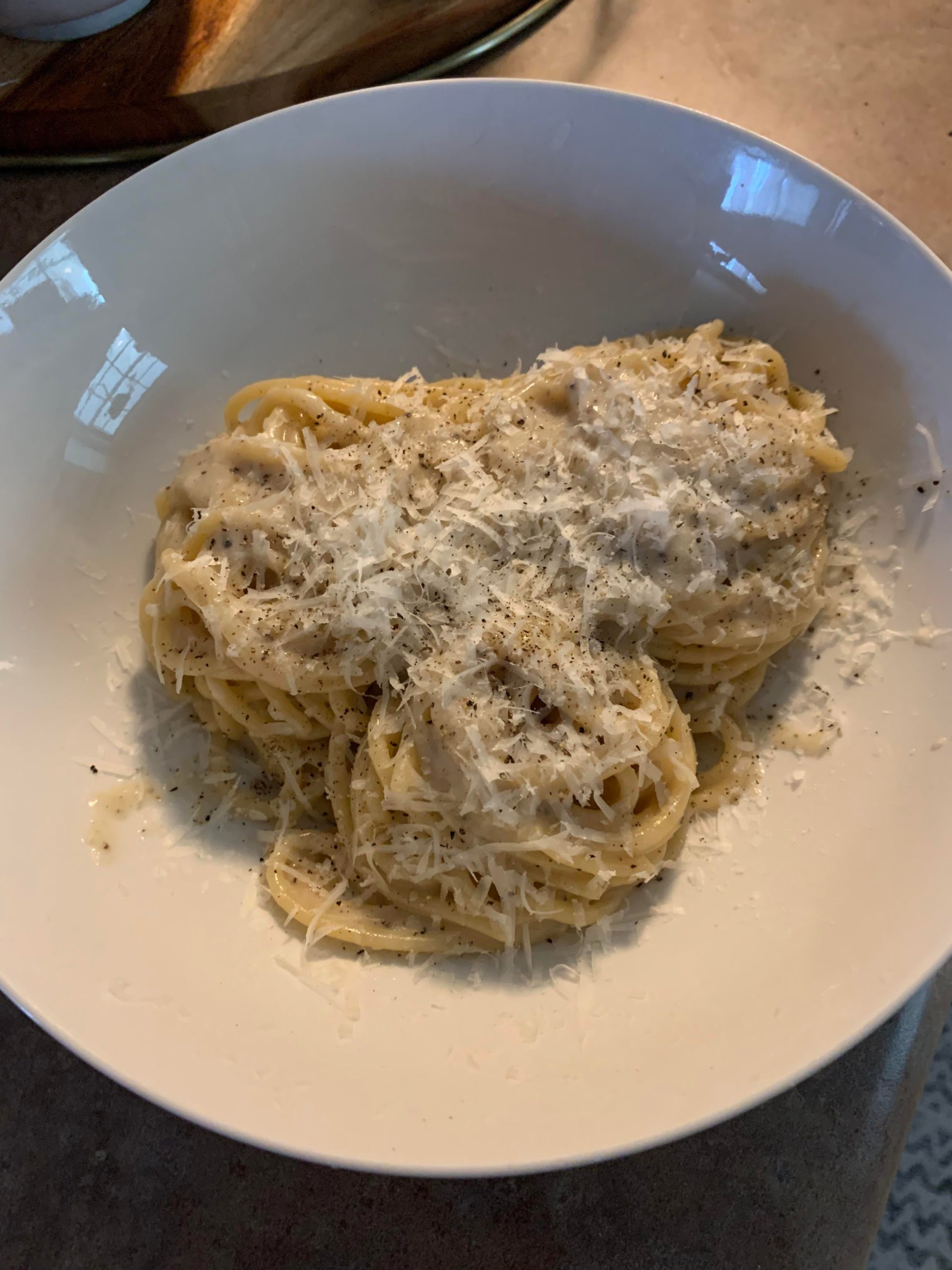 Decided to treat myself and made Cacio è Pepe for lunch. - Dining and ...