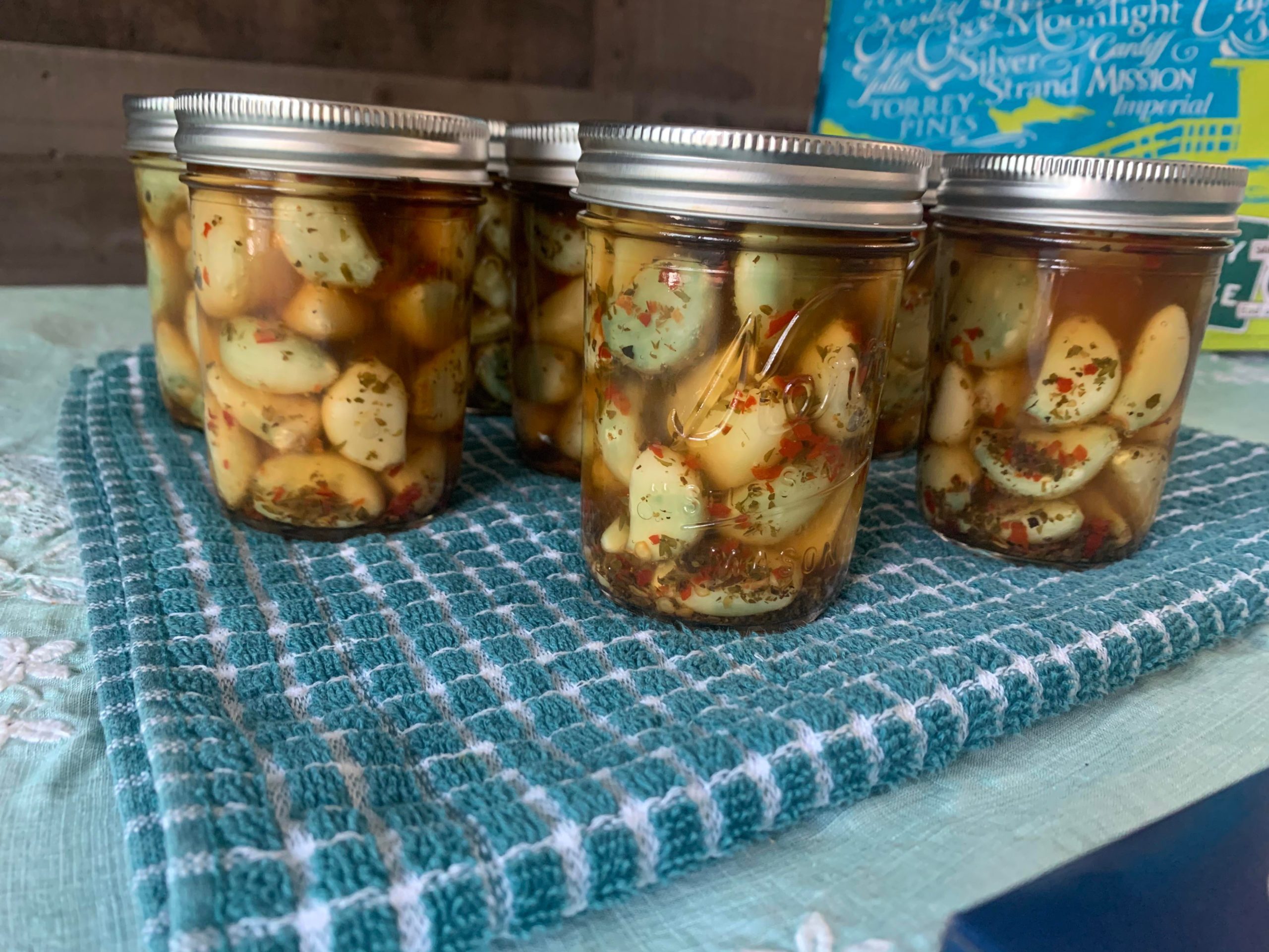 Blue garlic? From what I’m seeing it’s fine, but boy does it look ...