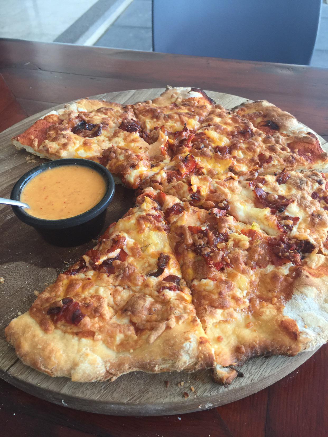 “Al pastor” (Mexican taco type of meat) pizza - Dining and Cooking