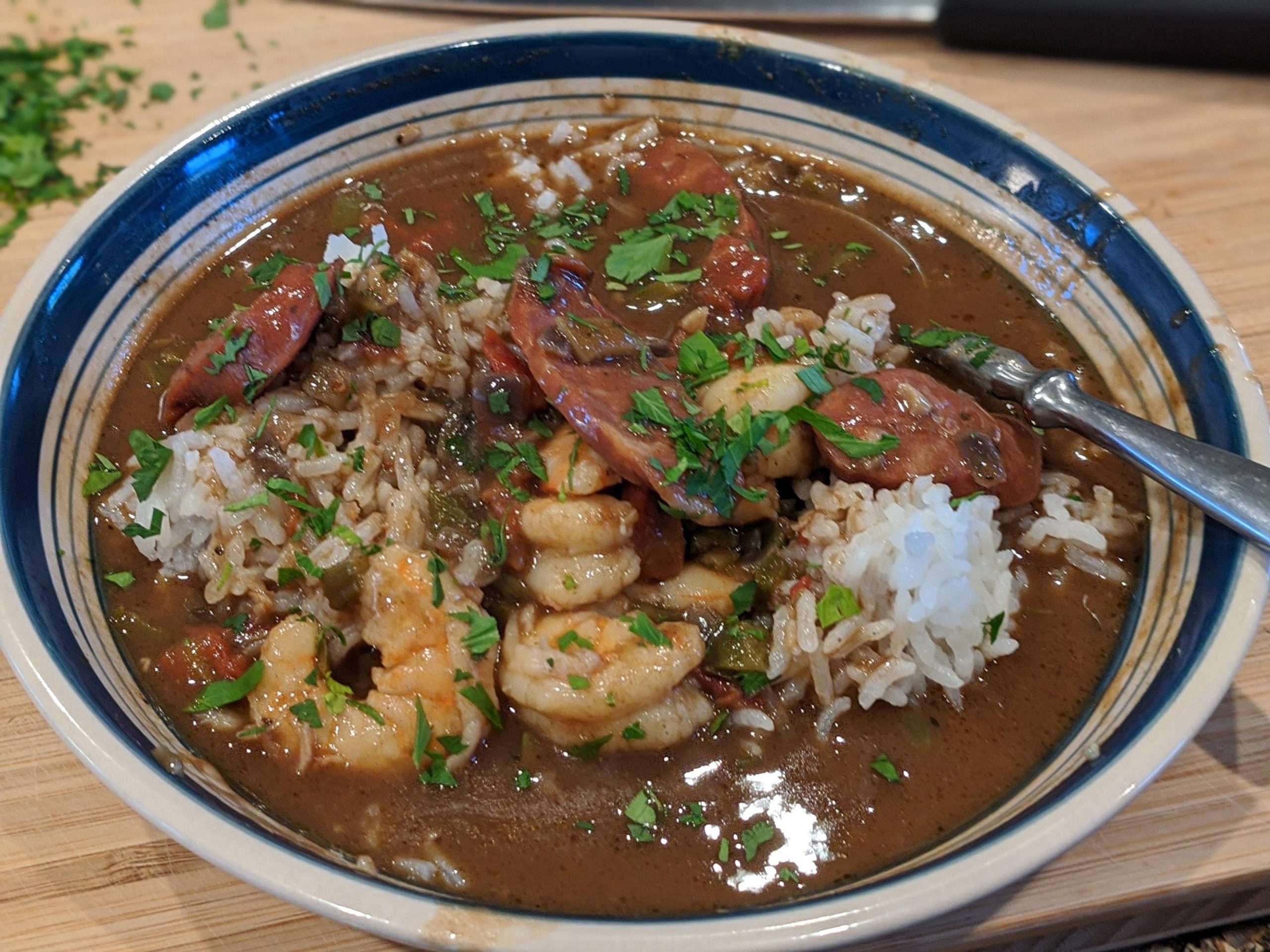 Just some gumbo I made - Dining and Cooking