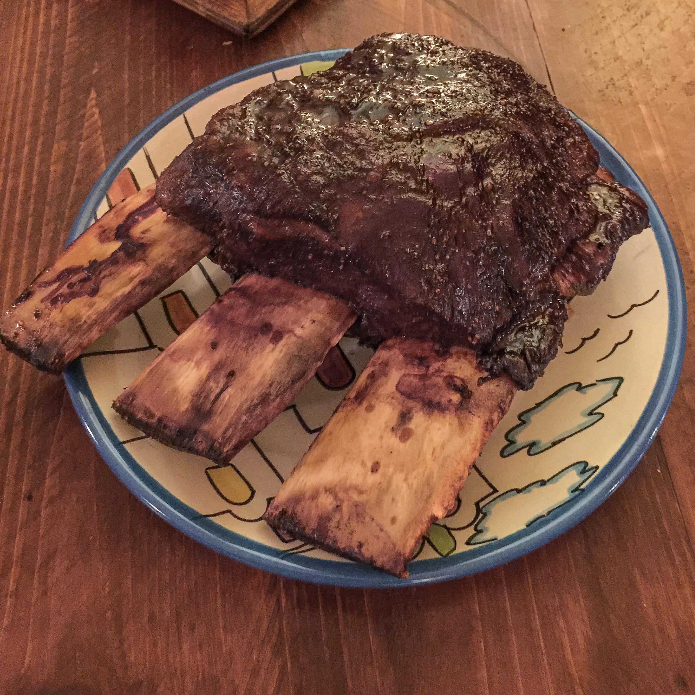 Costco Plate Beef Ribs In The Bath For 26 Hours At 135 F Then Smoked 