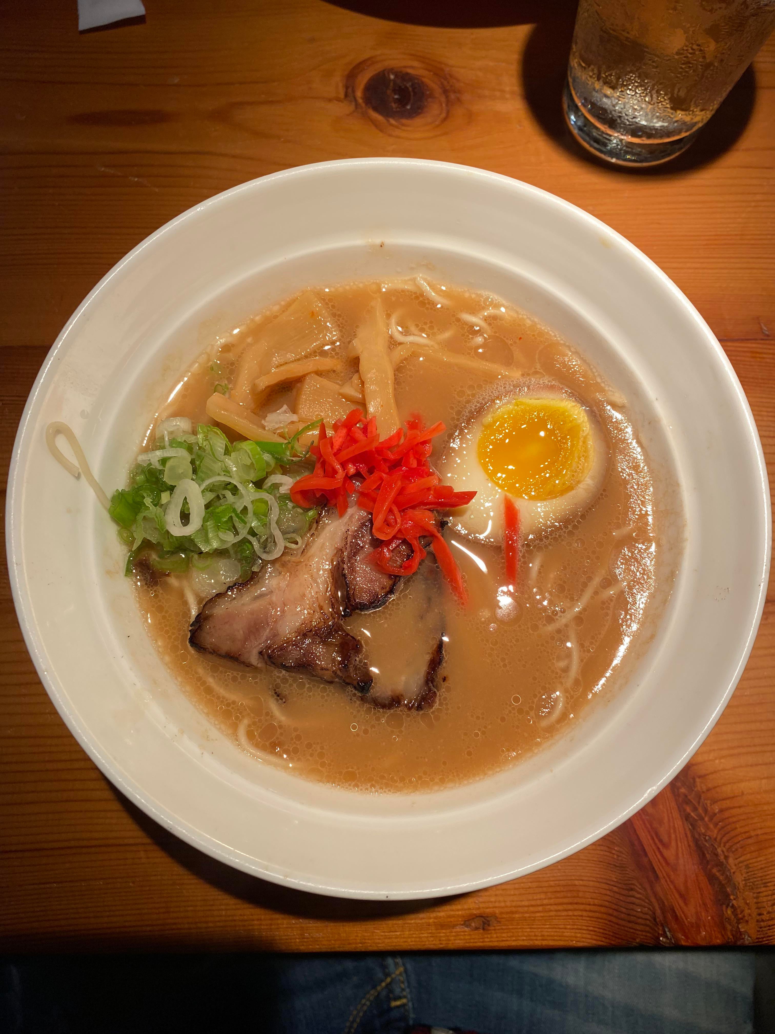 Tonkotsu Ramen from Zundo Ramen and Donburi in Cincinnati, OH. Dang it ...