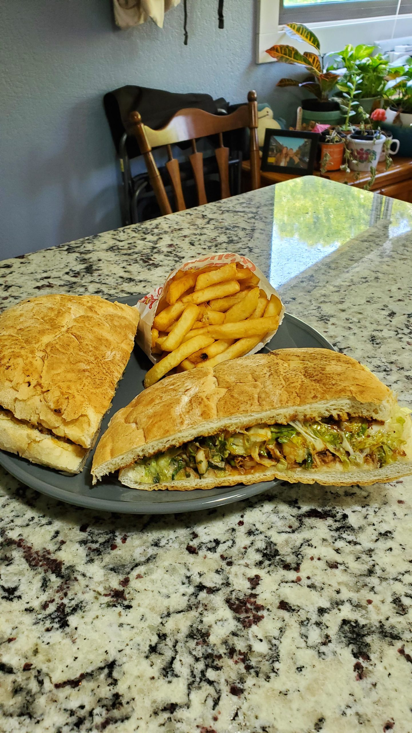 Al Pastor Torta from El Famous Burrito in Chicago, IL (I could only ...