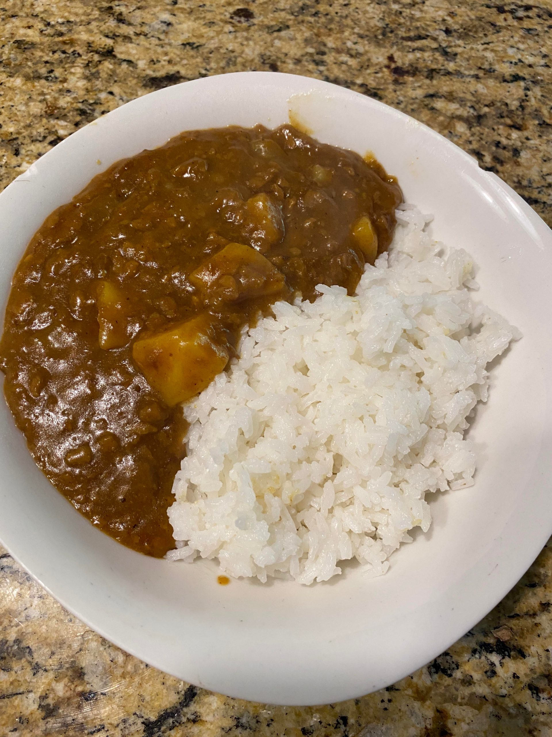 Japanese curry for lunch ☺️ - Dining and Cooking