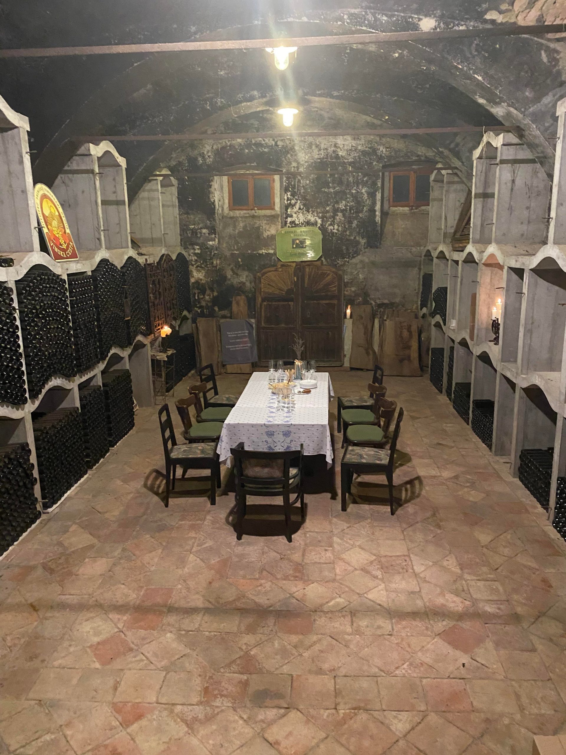 Cute wine cellar I visited yesterday. /Slovenia - Dining and Cooking