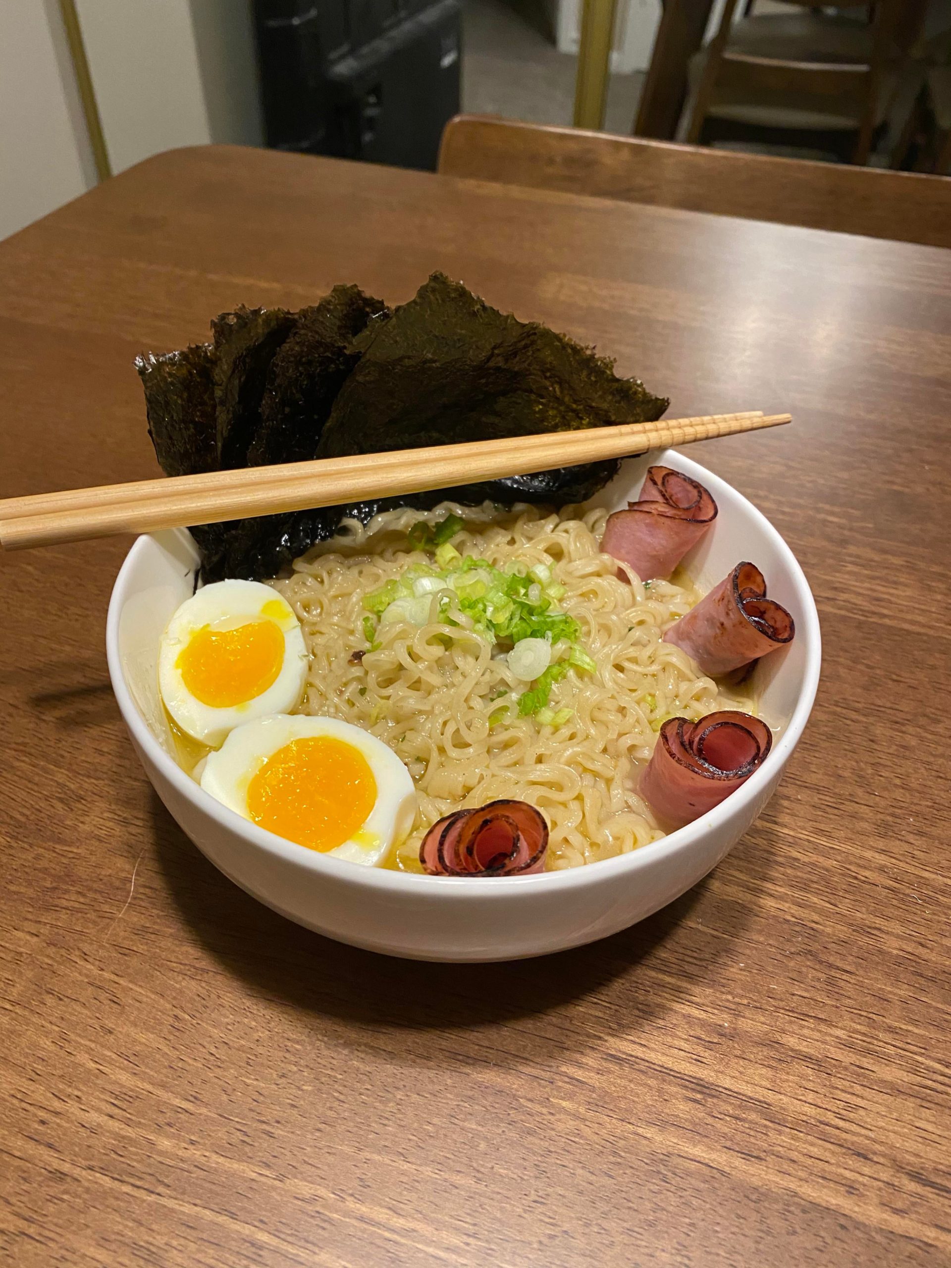 Some instant ramen I tried to elevate today! 🍜 - Dining and Cooking