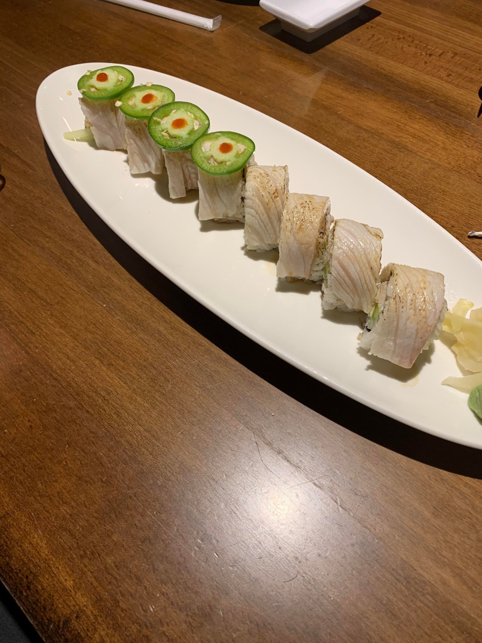 seared yellowtail - Dining and Cooking