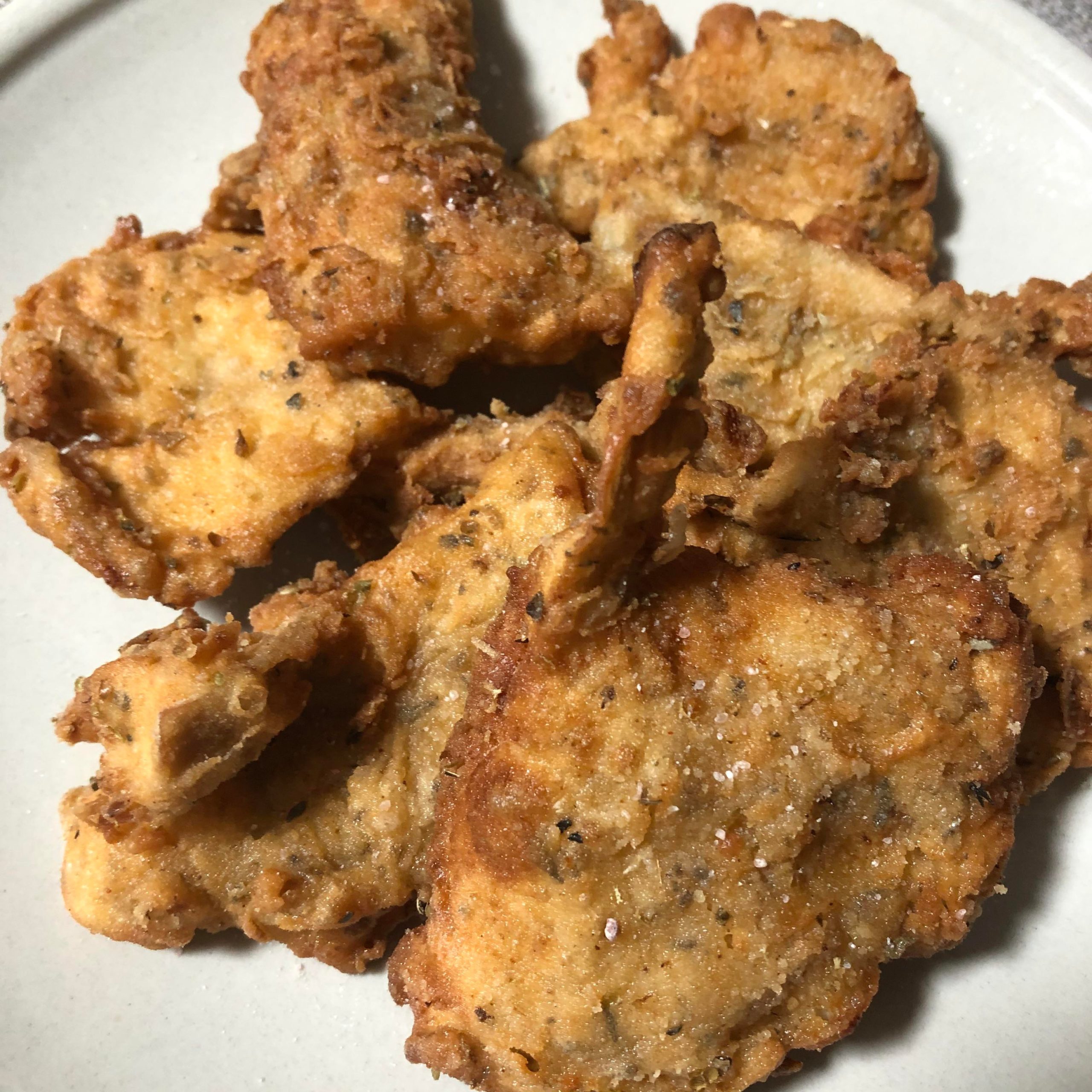 Yes, I did eat this entire plate of fried ‘chicken’, and no - I dont ...