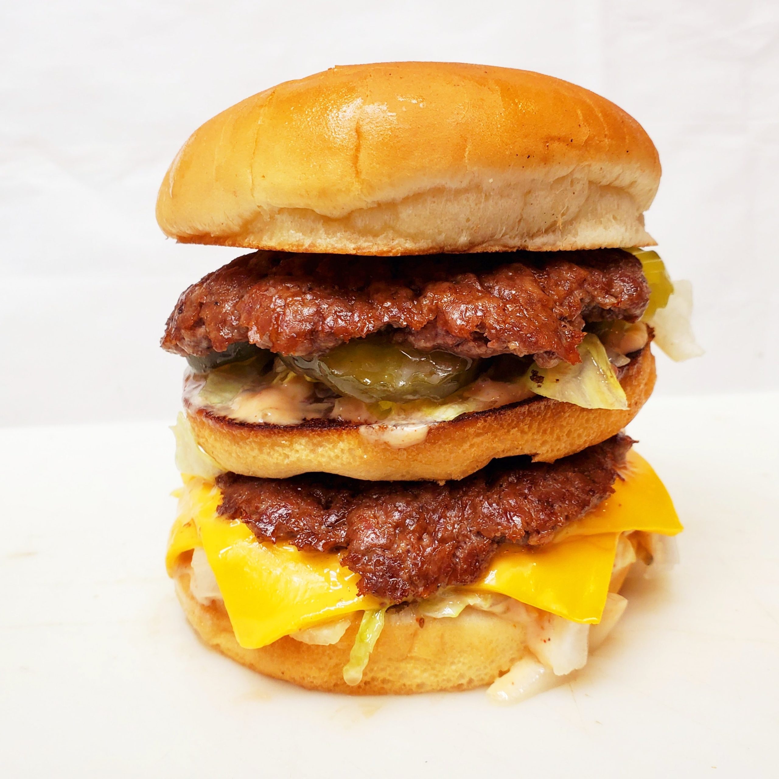 The Mac Daddy from Beefys Burgers in Tacoma. An ode to the Big Mac ...