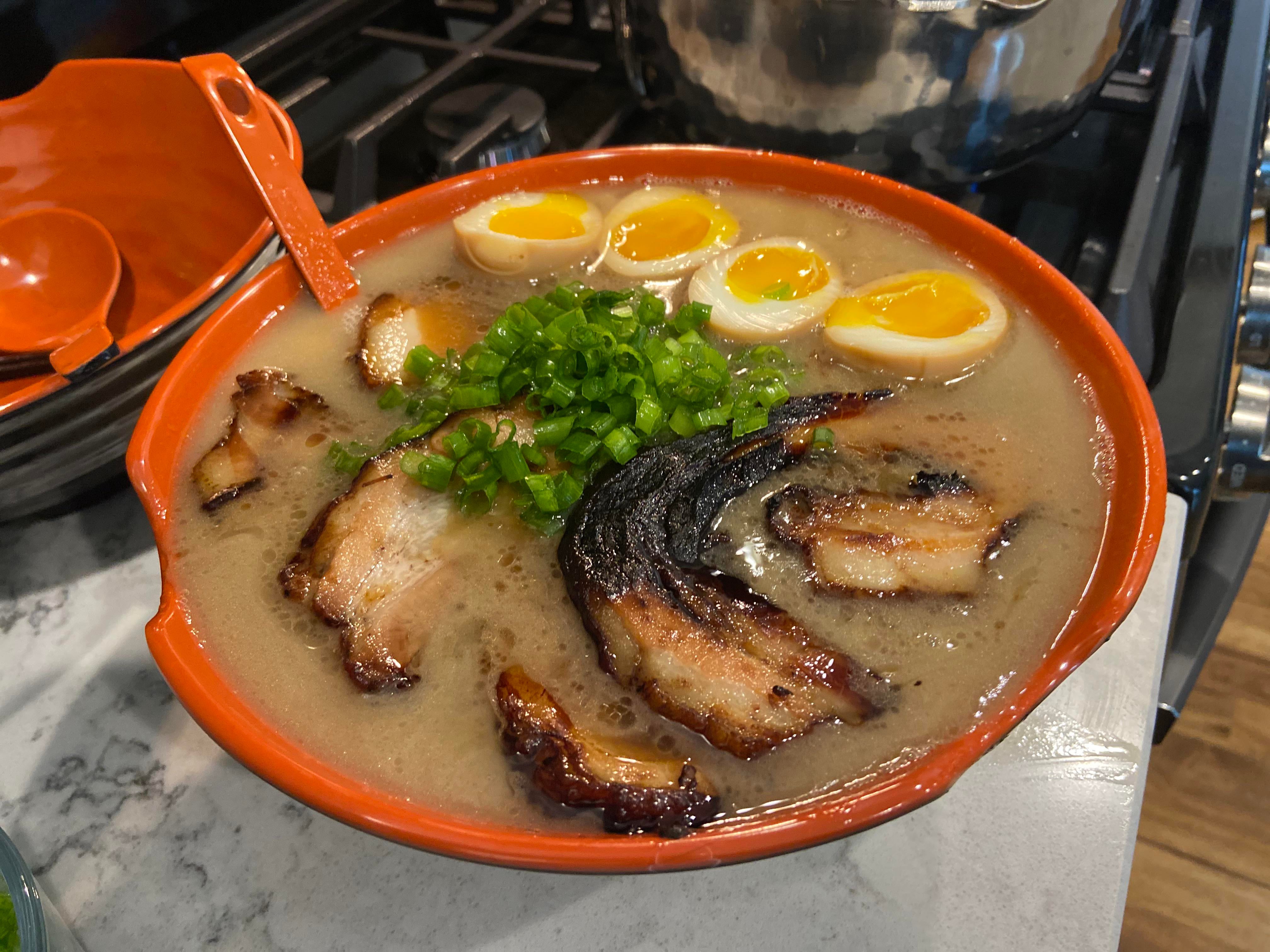 Ramen_Lord Pressure Cooker Tonkatsu with Shoyu Tare + Chashu + Egg ...