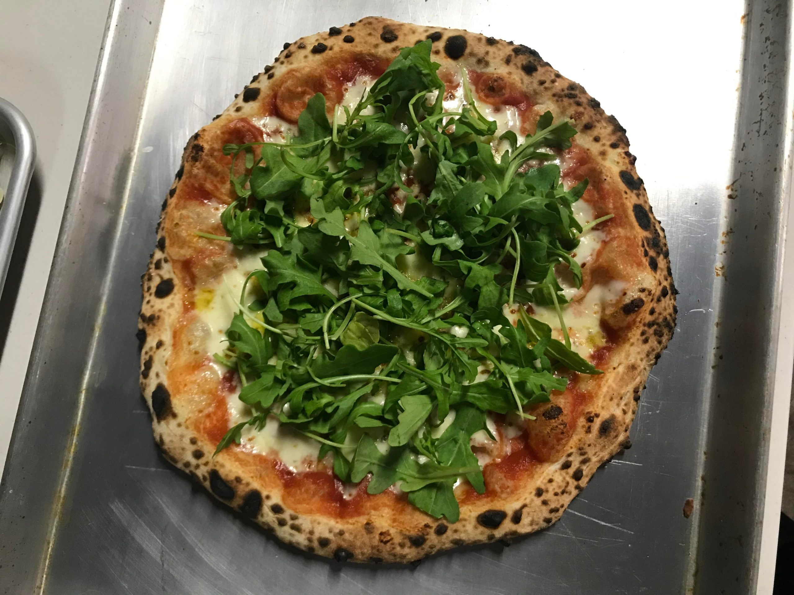 I made pizza last night. Arugula is such a good topping. - Dining and ...
