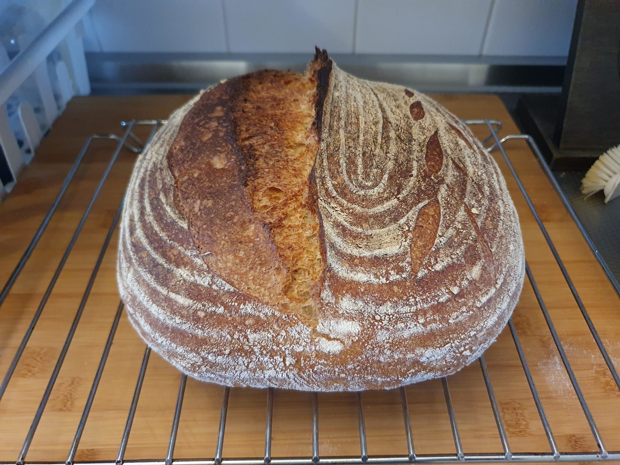 Extremely happy with my first ever loaf I made - Dining and Cooking