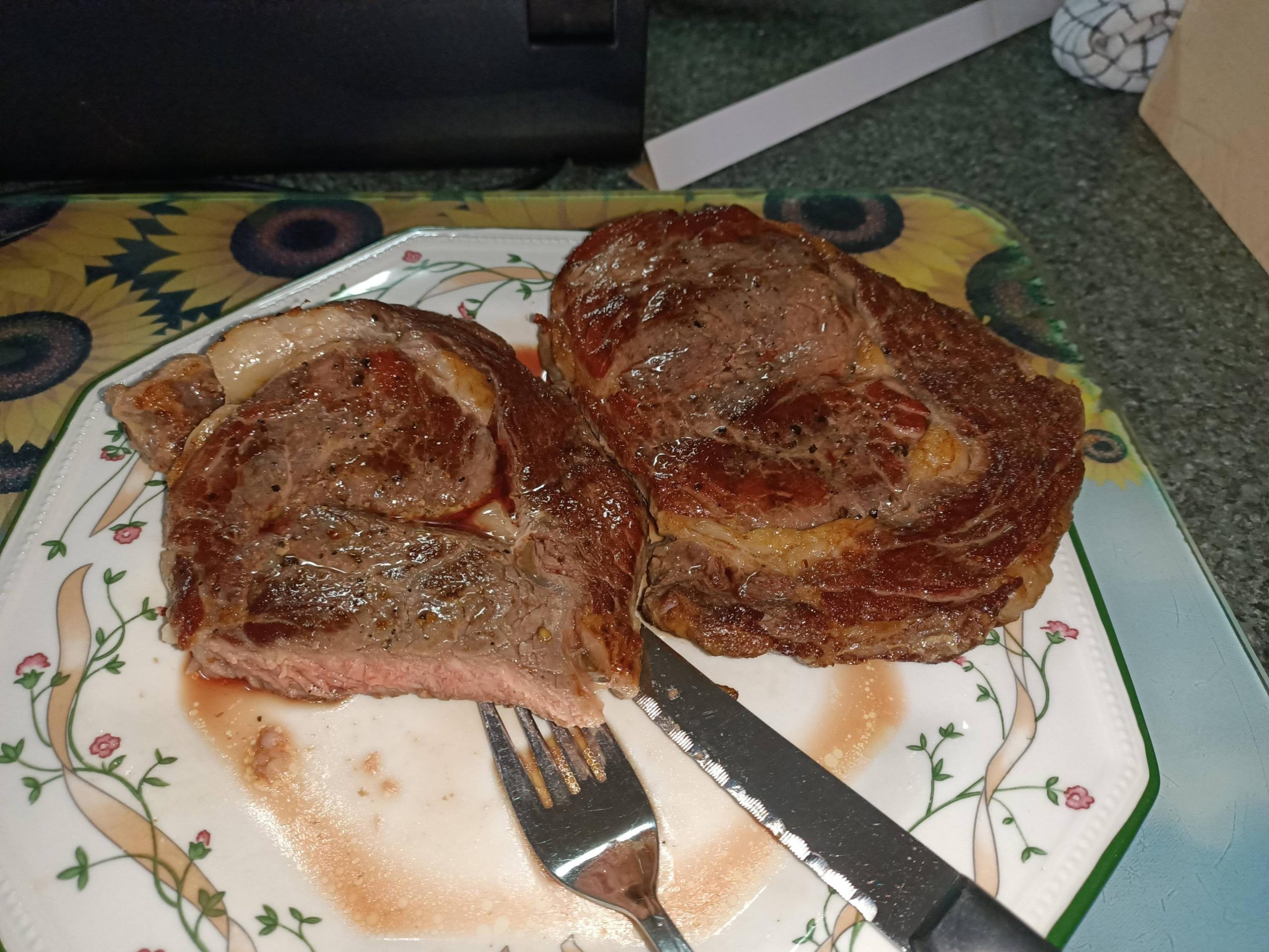 First ever attempt with the Souv Vide cooker I got for my birthday ...