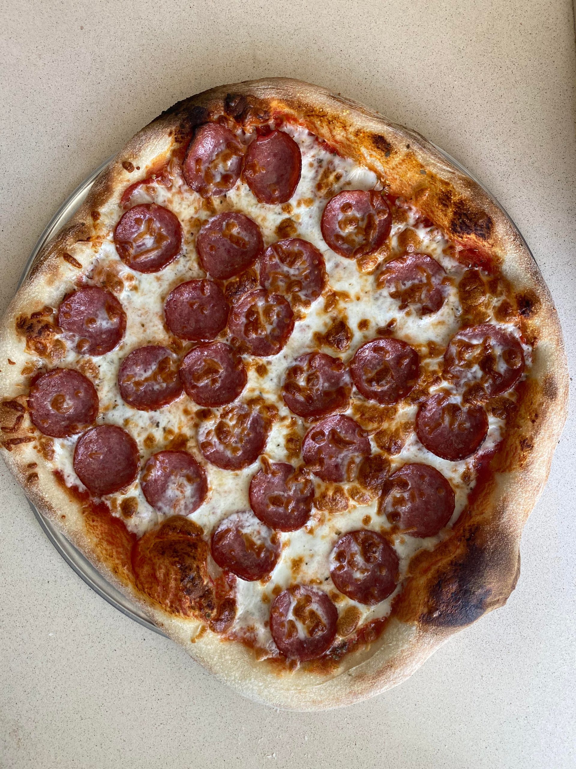 Home oven pepperoni 🍕 - Dining and Cooking