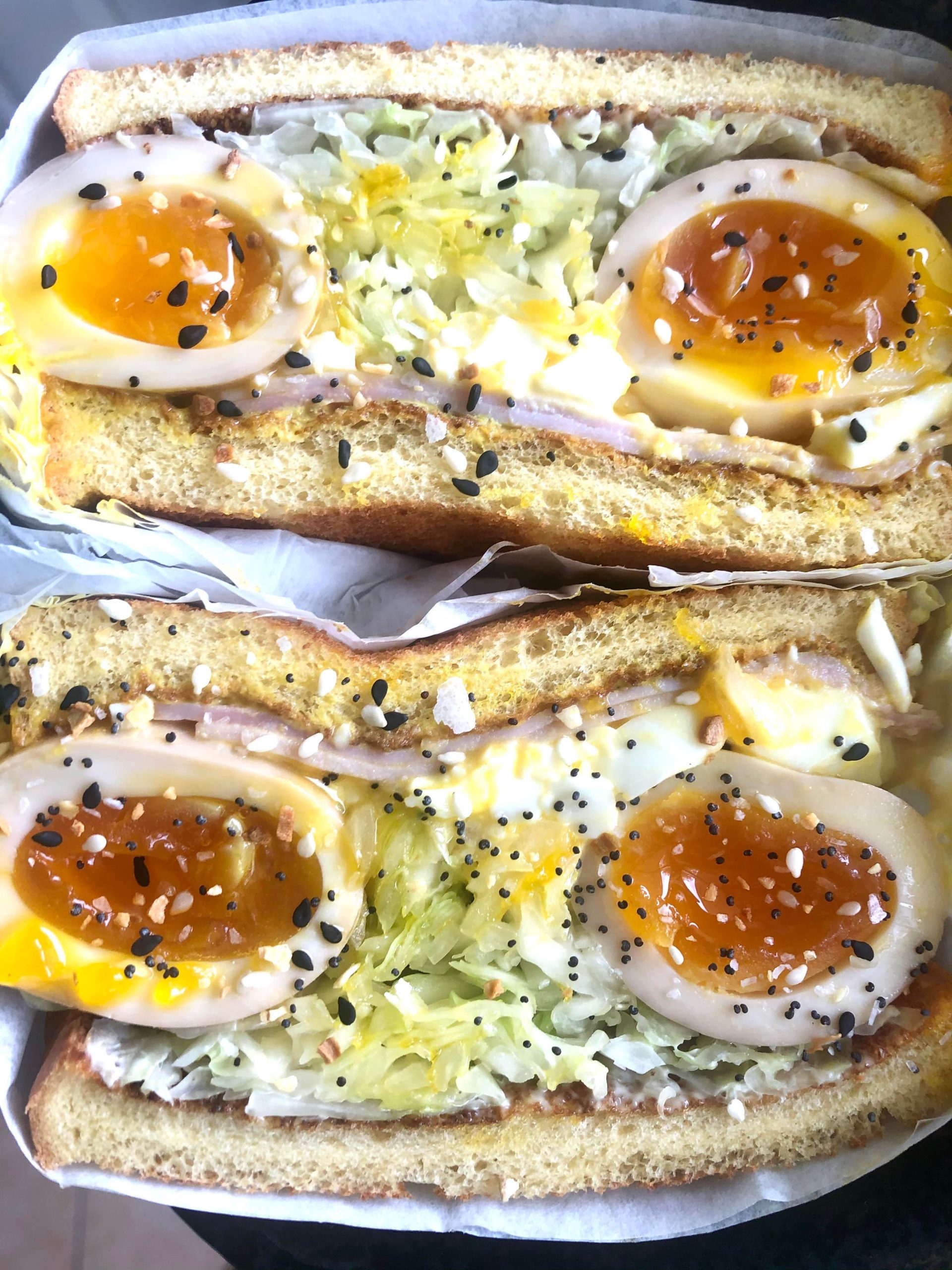 Half-Ripe Egg Sammy - Dining and Cooking