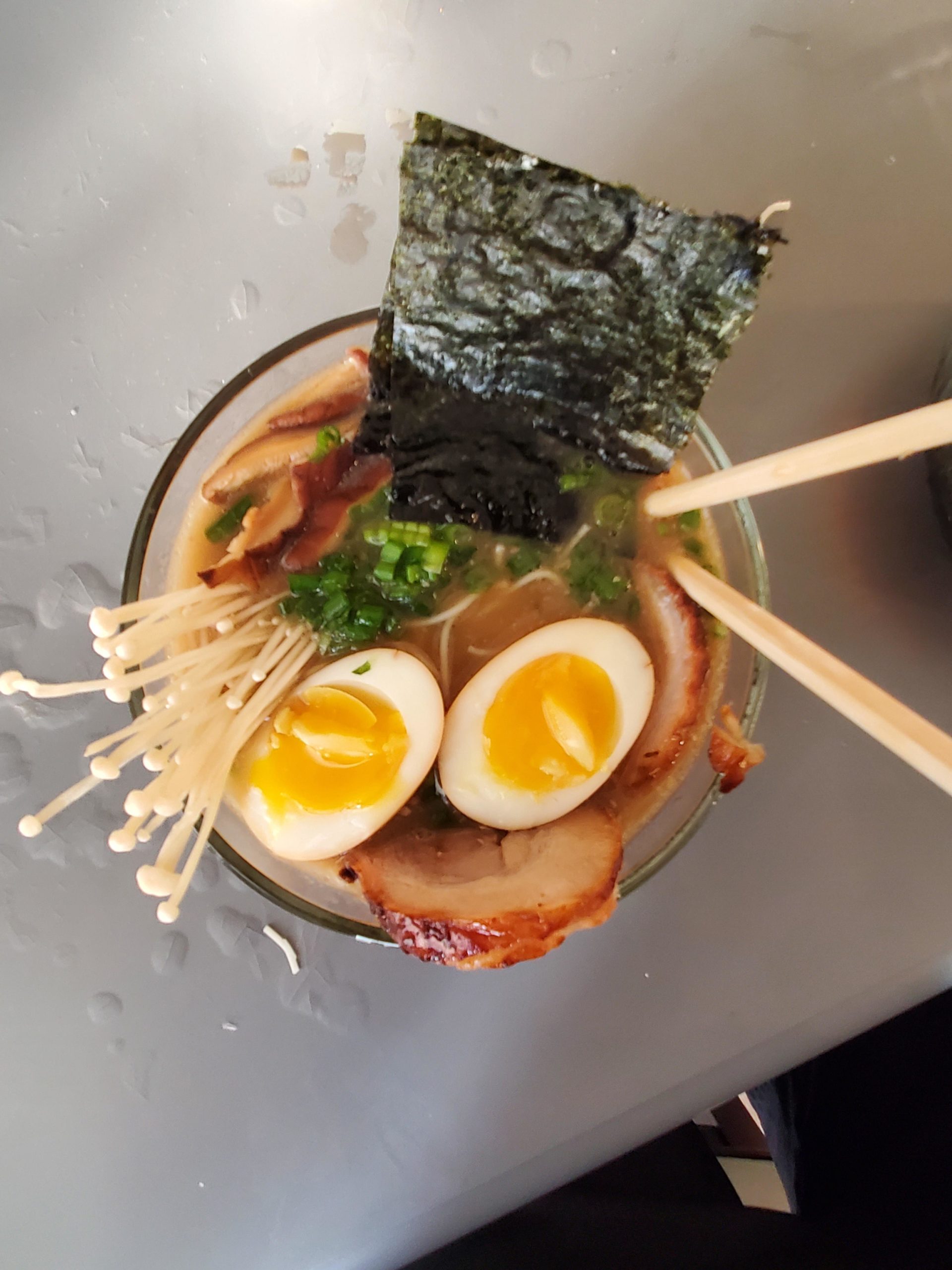 Made my first real ramen today, so worth it - Dining and Cooking