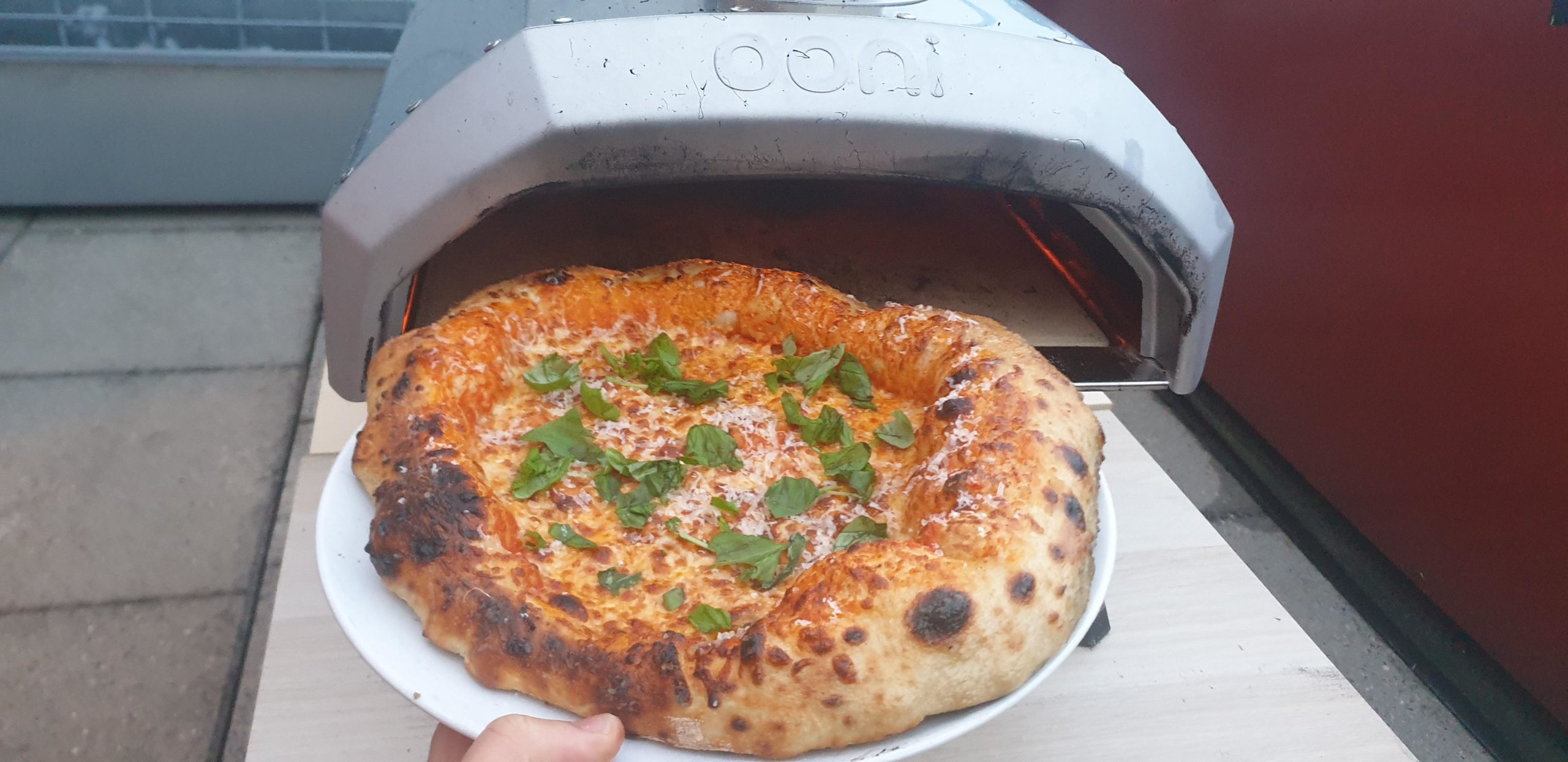 First ever pizza made in an ooni karu! - Dining and Cooking